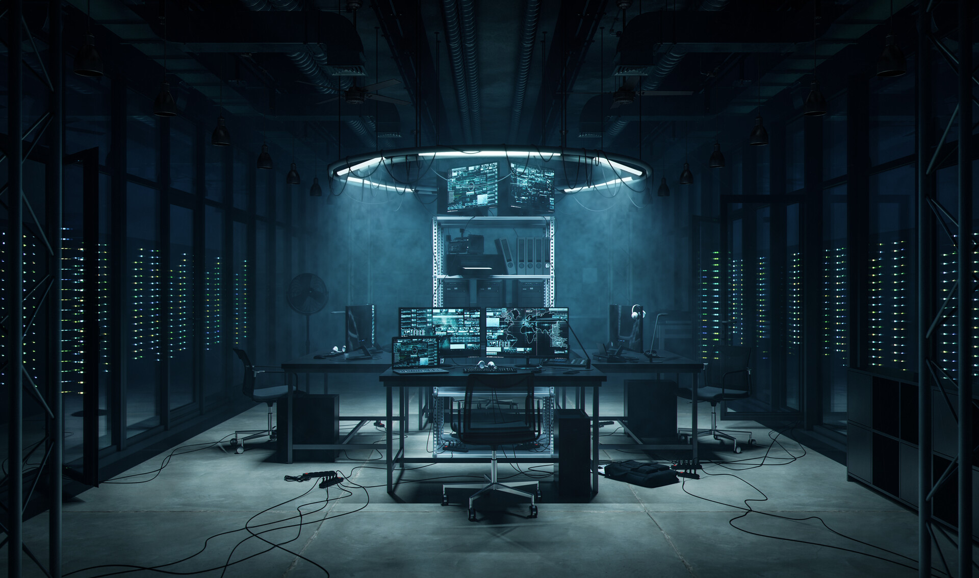 ArtStation - Basement Office