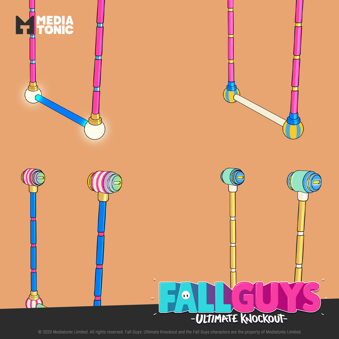 ArtStation - Fall Guys Season 6: Swinging Bar