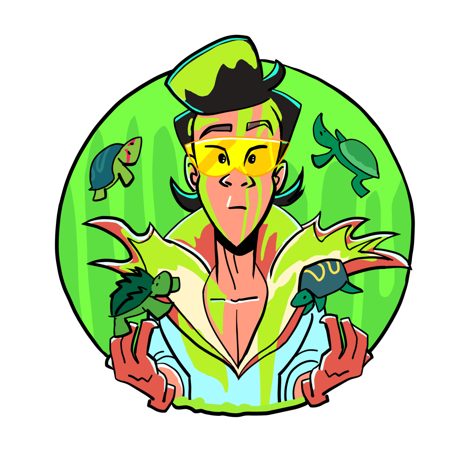 ArtStation - Rise of the Teenage Mutant Ninja Turtles - Merch Concept ...