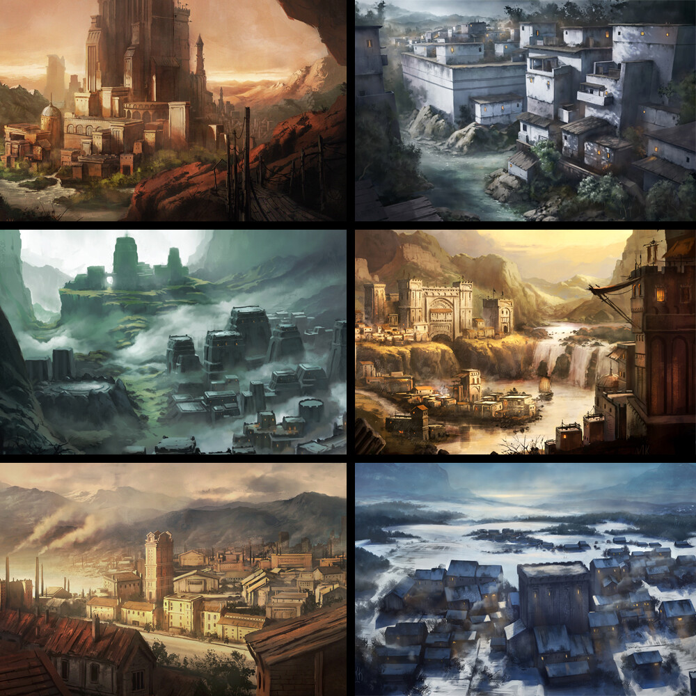 ArtStation - Cities Merge