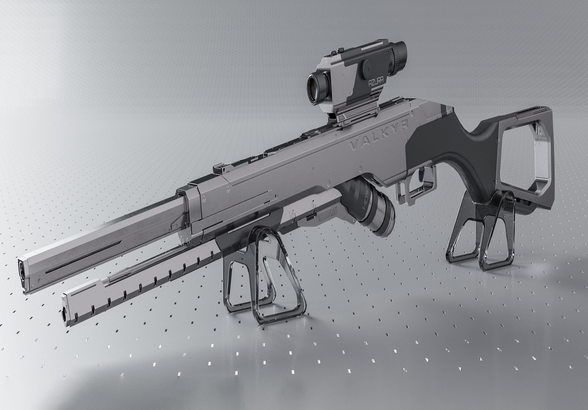 ArtStation - Sci-fi weapon