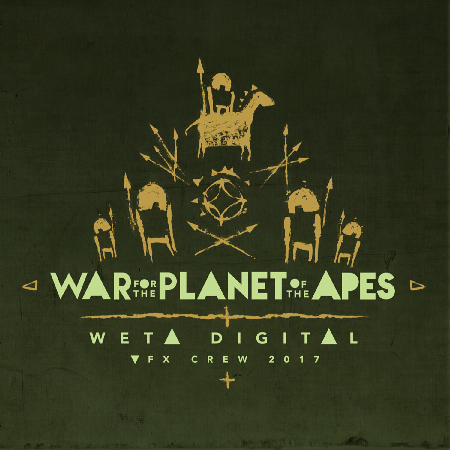 Aaron Black - War for the Planet of the Apes - Weta Digital crew gear