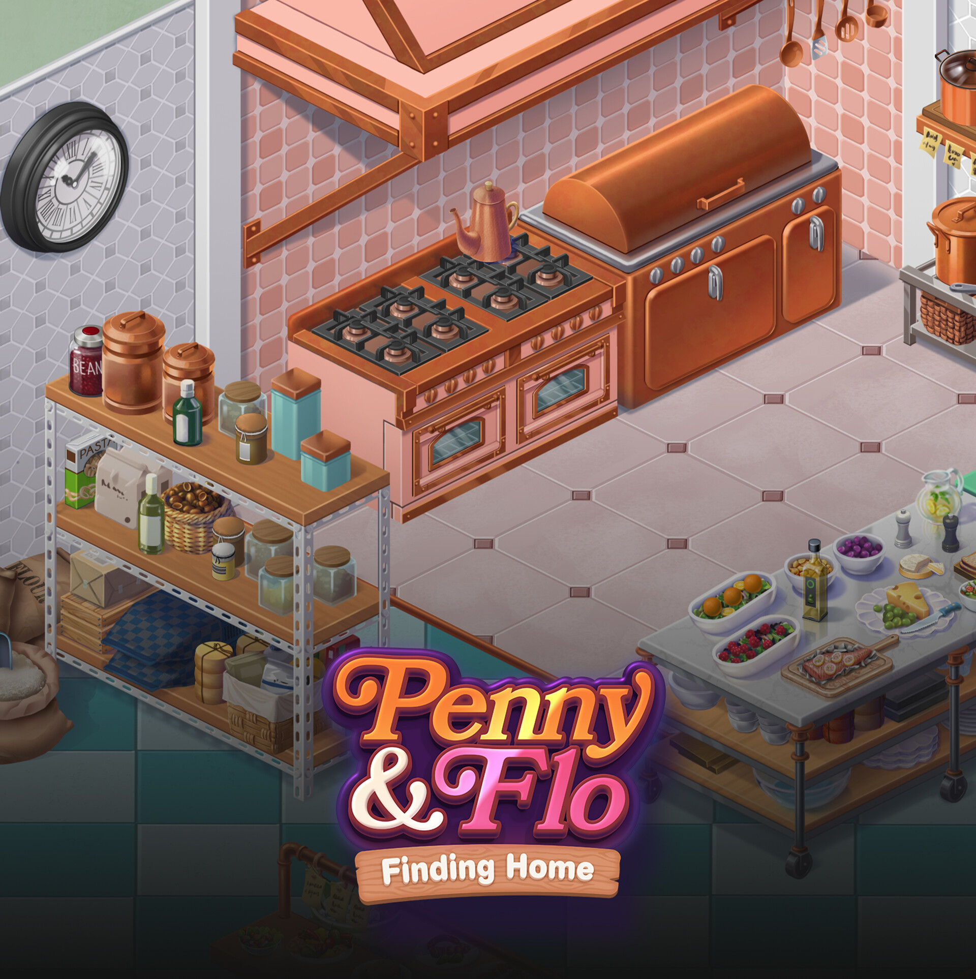 ArtStation - Kitchen - Penny & Flo