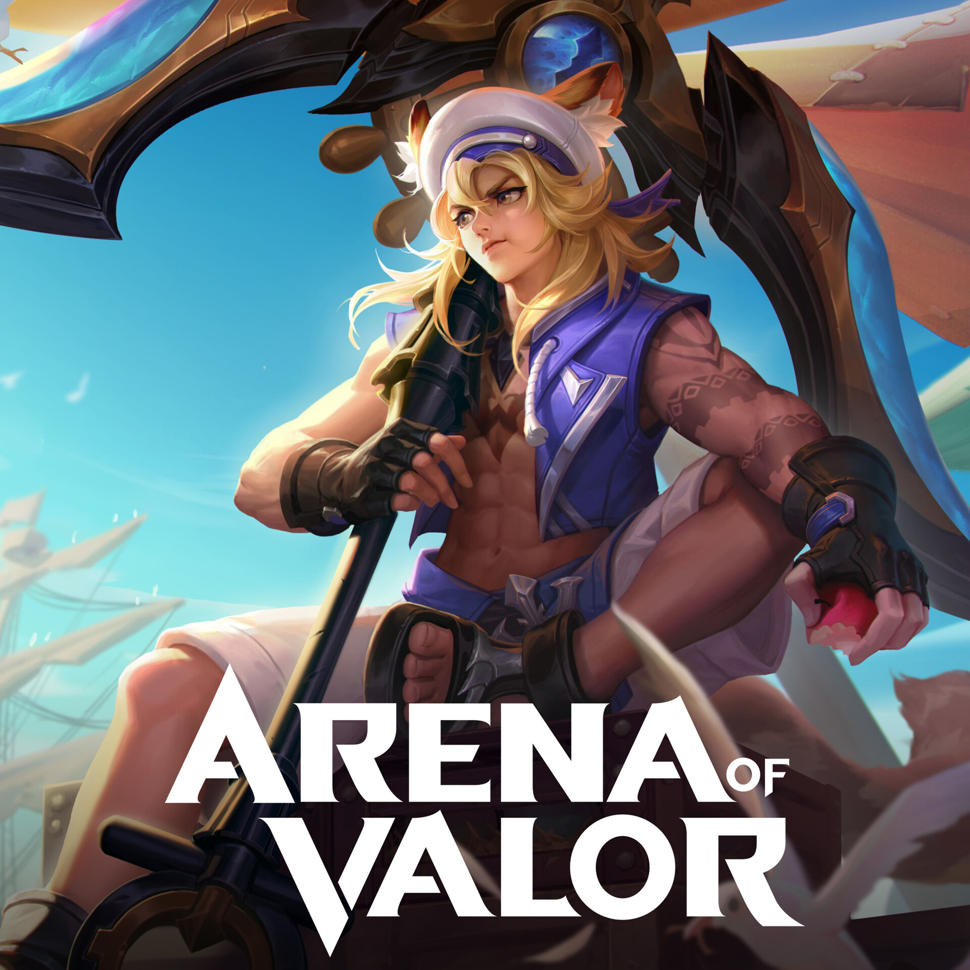 ArtStation - 为《传说对决》绘制的皮肤插画---阿塔/Illustration for the Arena Of Valor---Ata