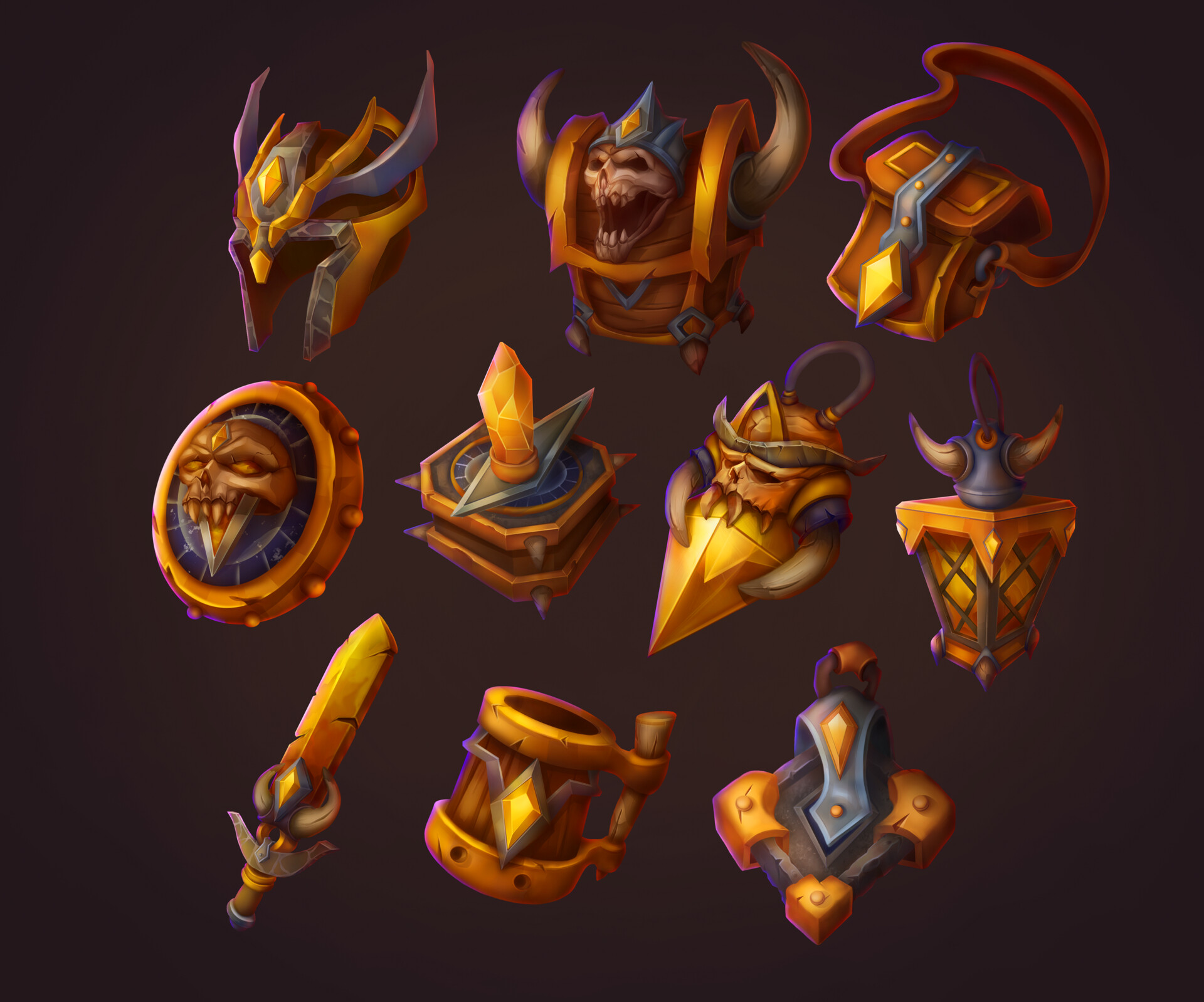 ArtStation - 10 Props