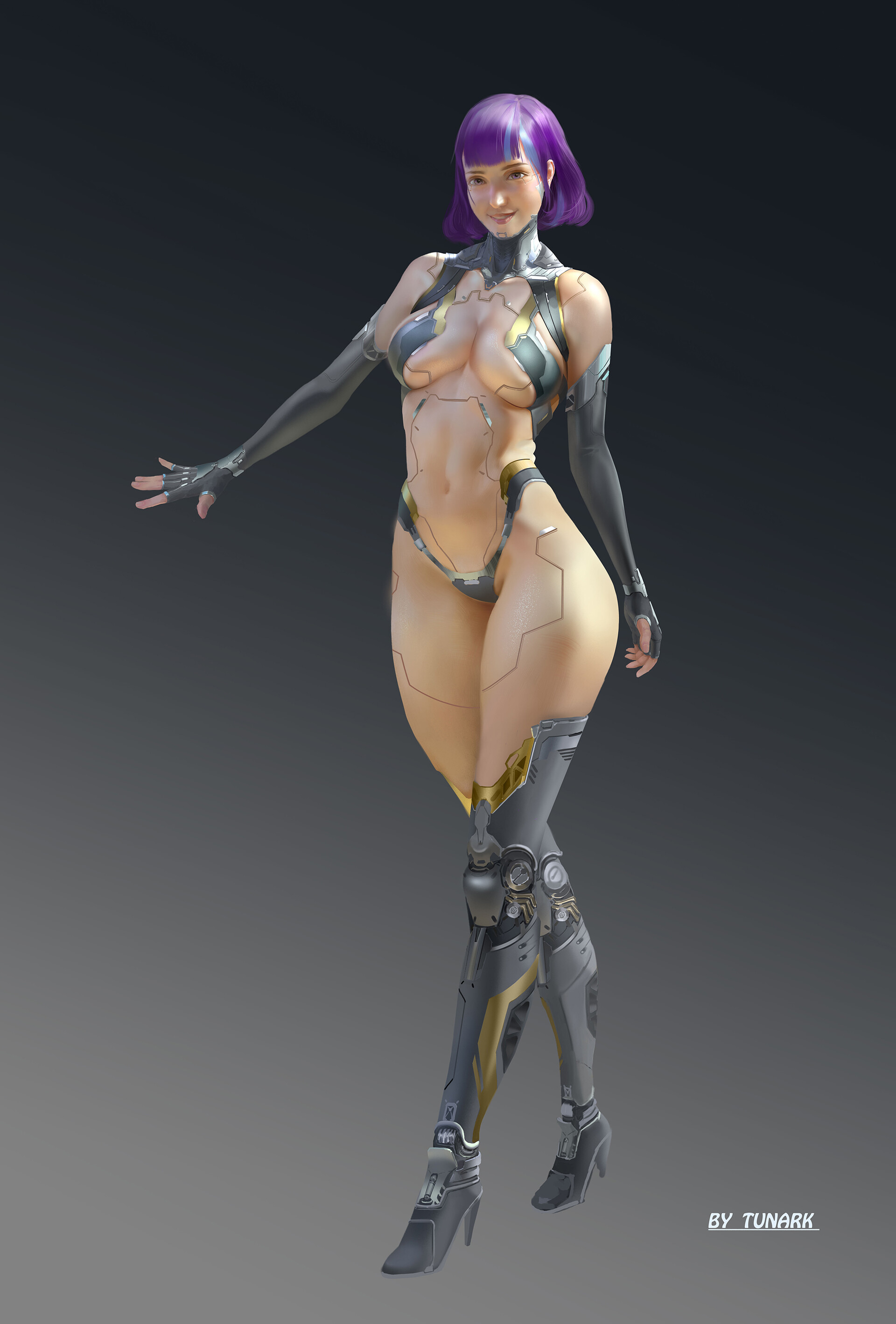 ArtStation - cybergirl