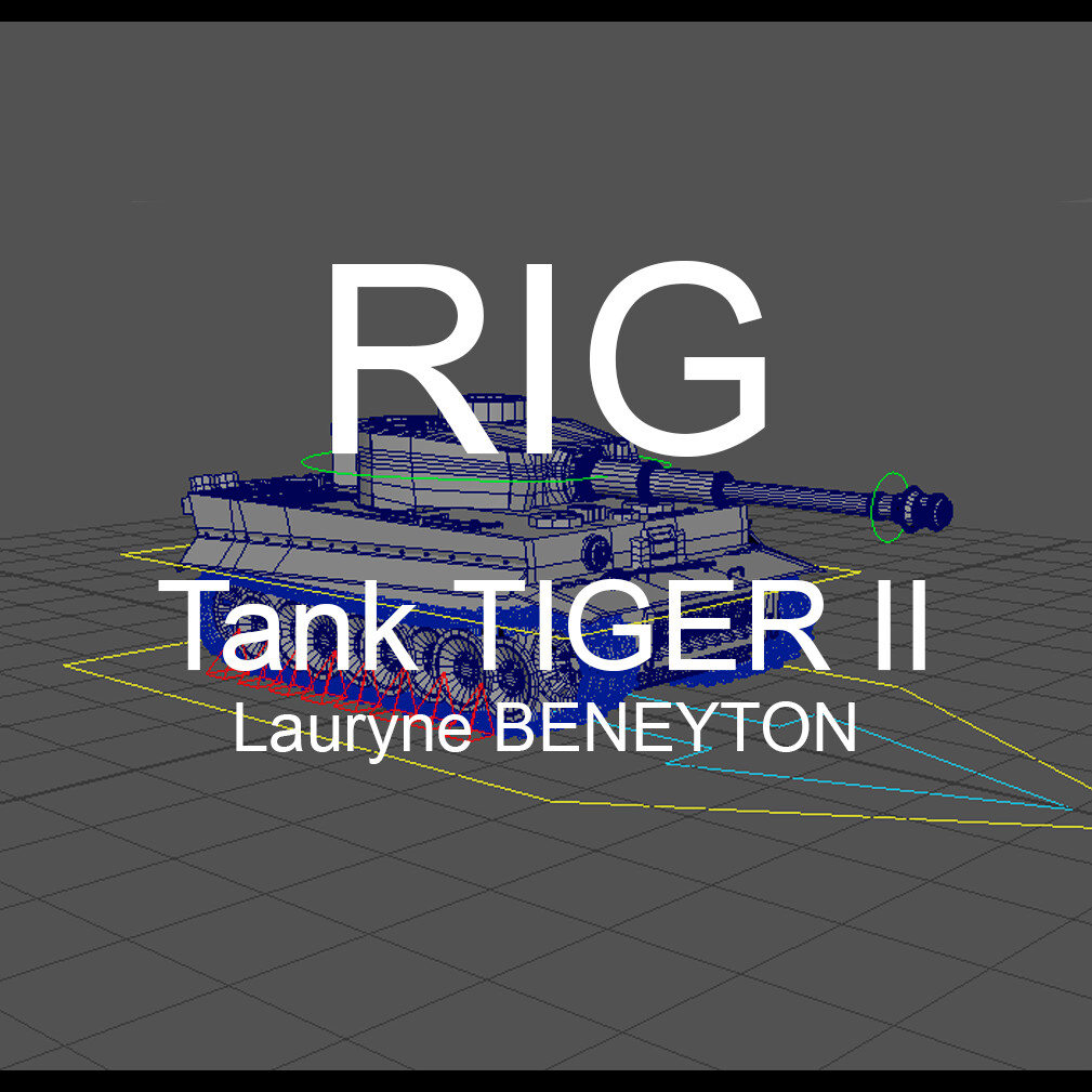 ArtStation - RIG Tank TIGER II