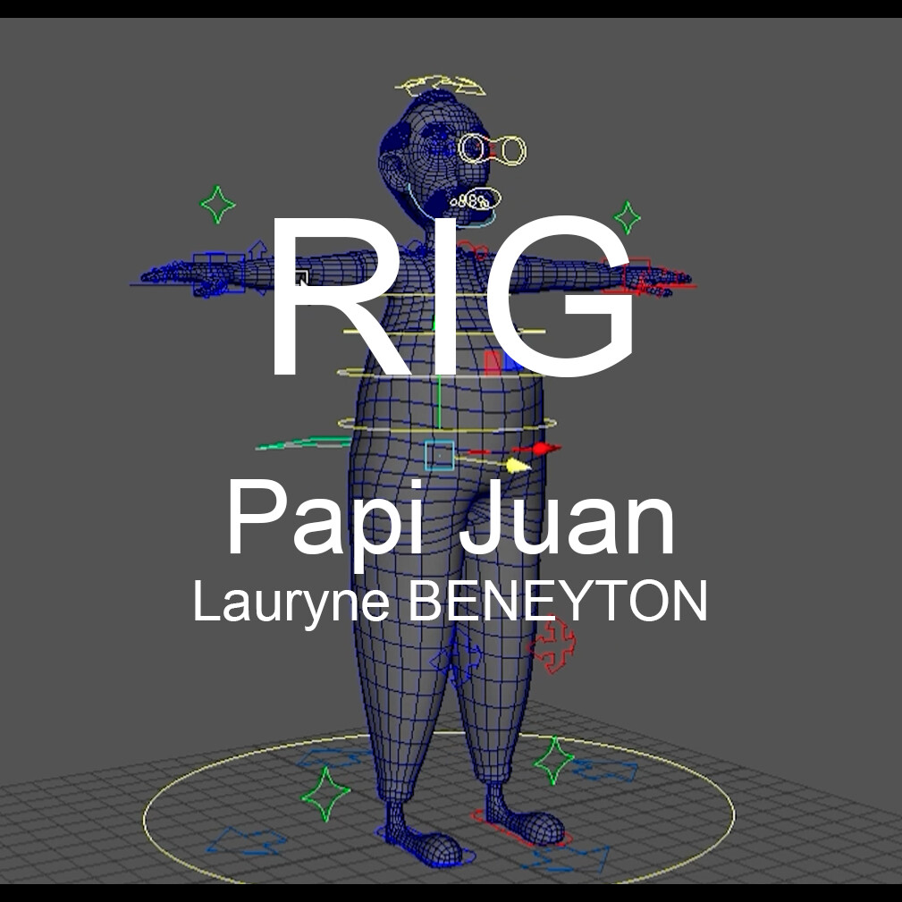 ArtStation - RIG Papi Juan