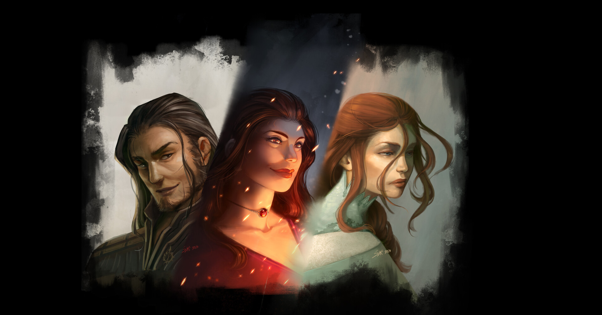 ArtStation - portraits from a Song of Ice and Fire