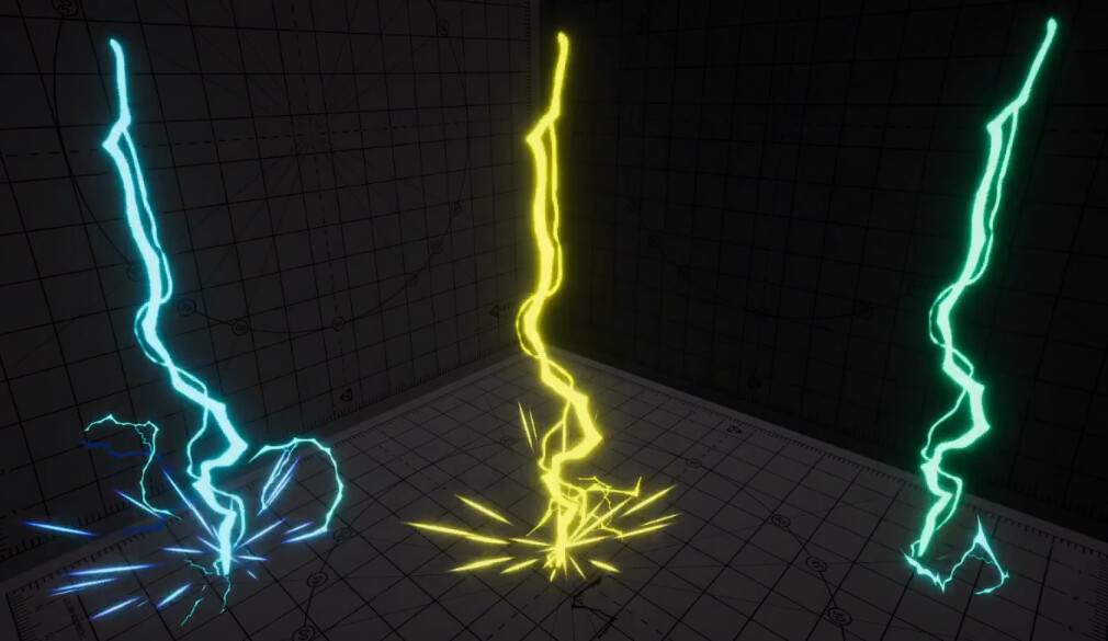 ArtStation - Lightning Flipbook Practice August 2021