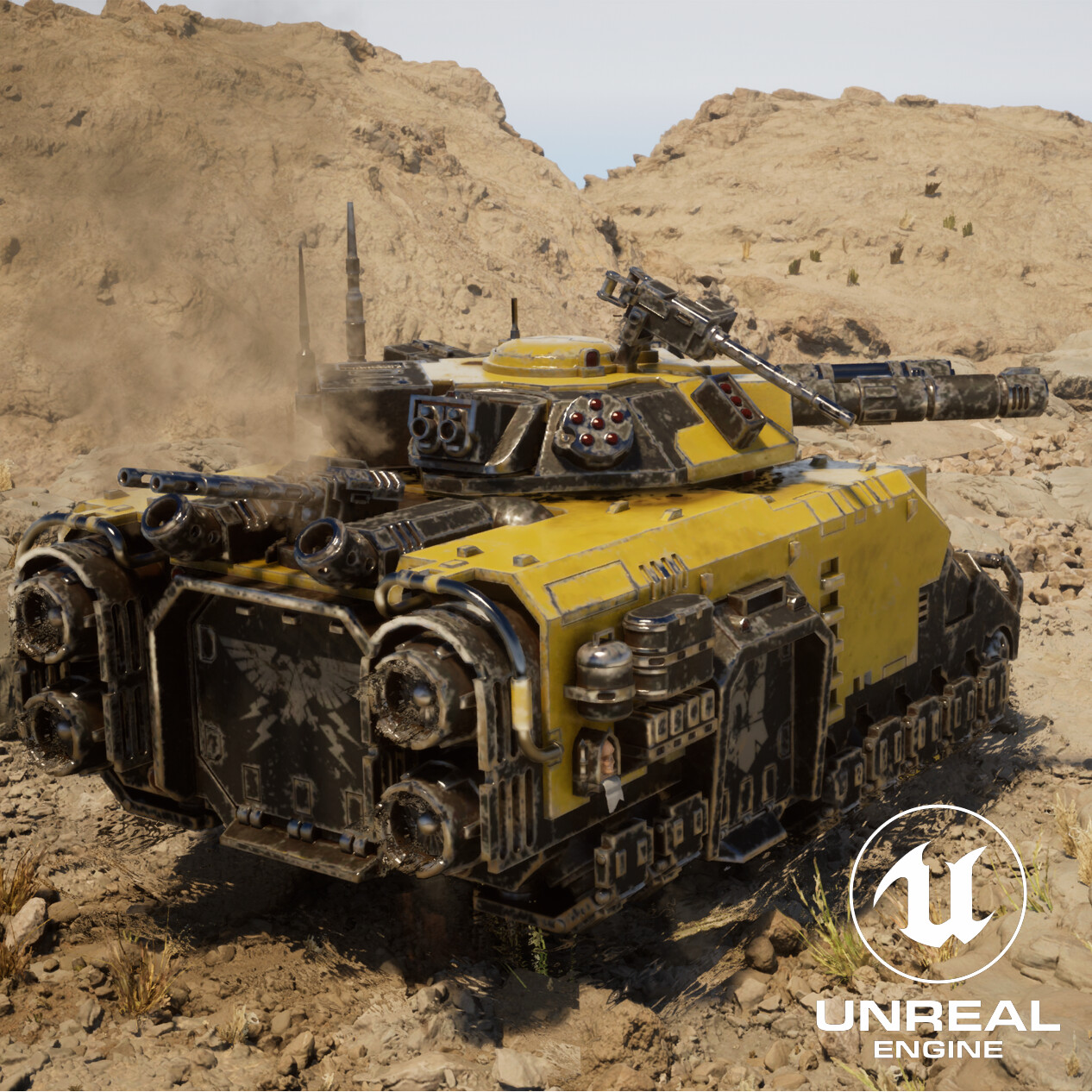 ArtStation - REPULSOR Imperial Fists