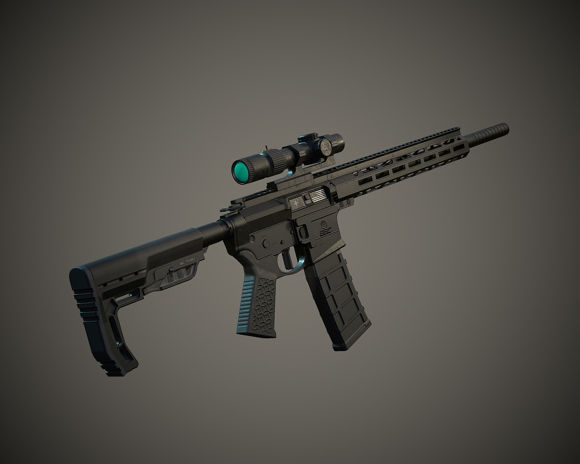 ArtStation - Ar15, free to use.