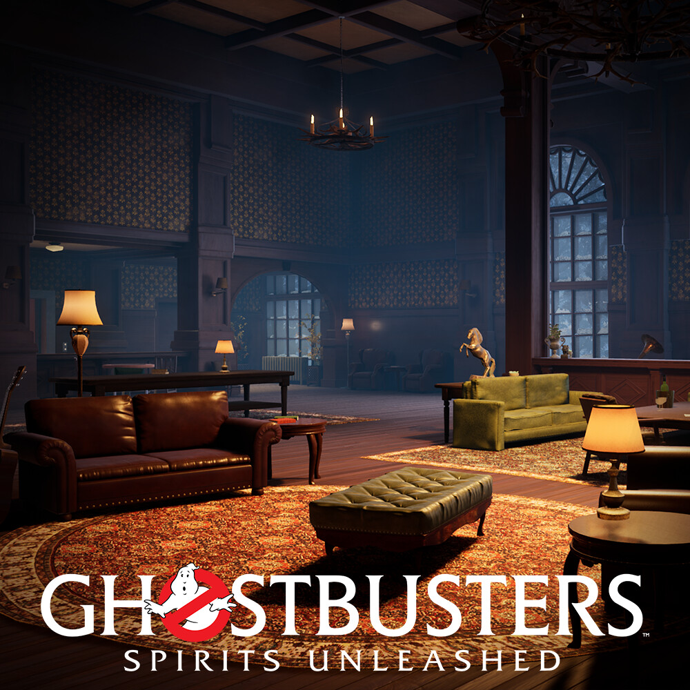 ArtStation - Ghostbusters Spirits Unleashed: Lodge