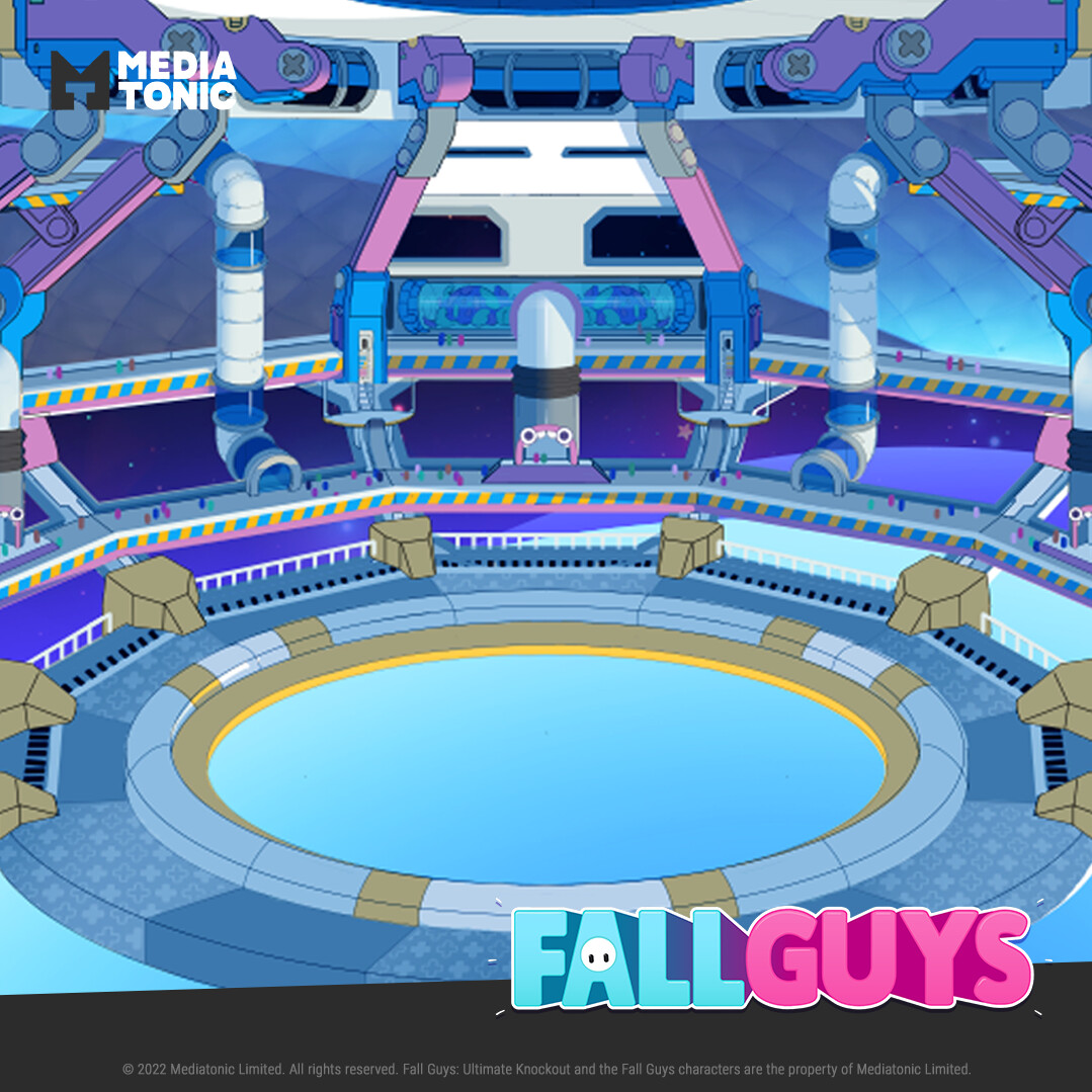 ArtStation - Fall Guys "Free For All" Season 2: Interior Satellite