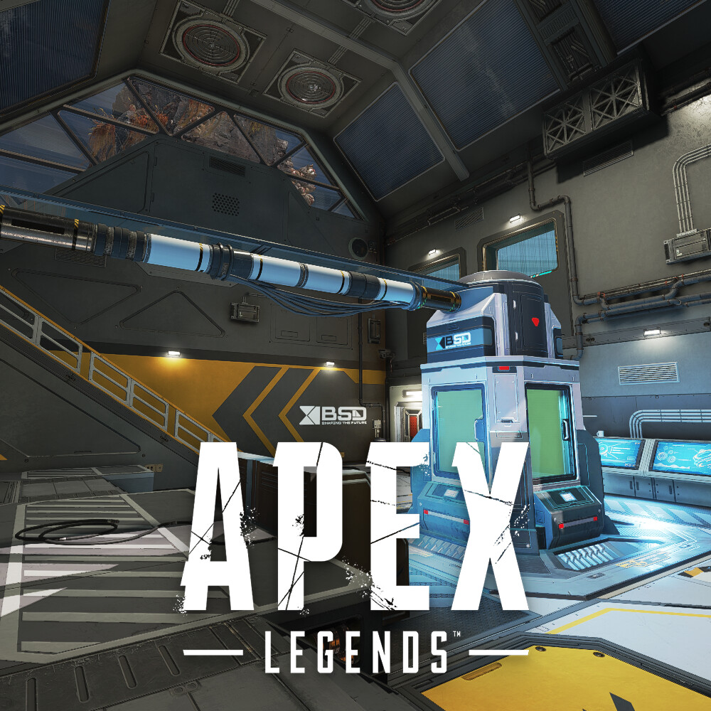 ArtStation - Apex Legends: Eclipse – Broken Moon – Science Building ...