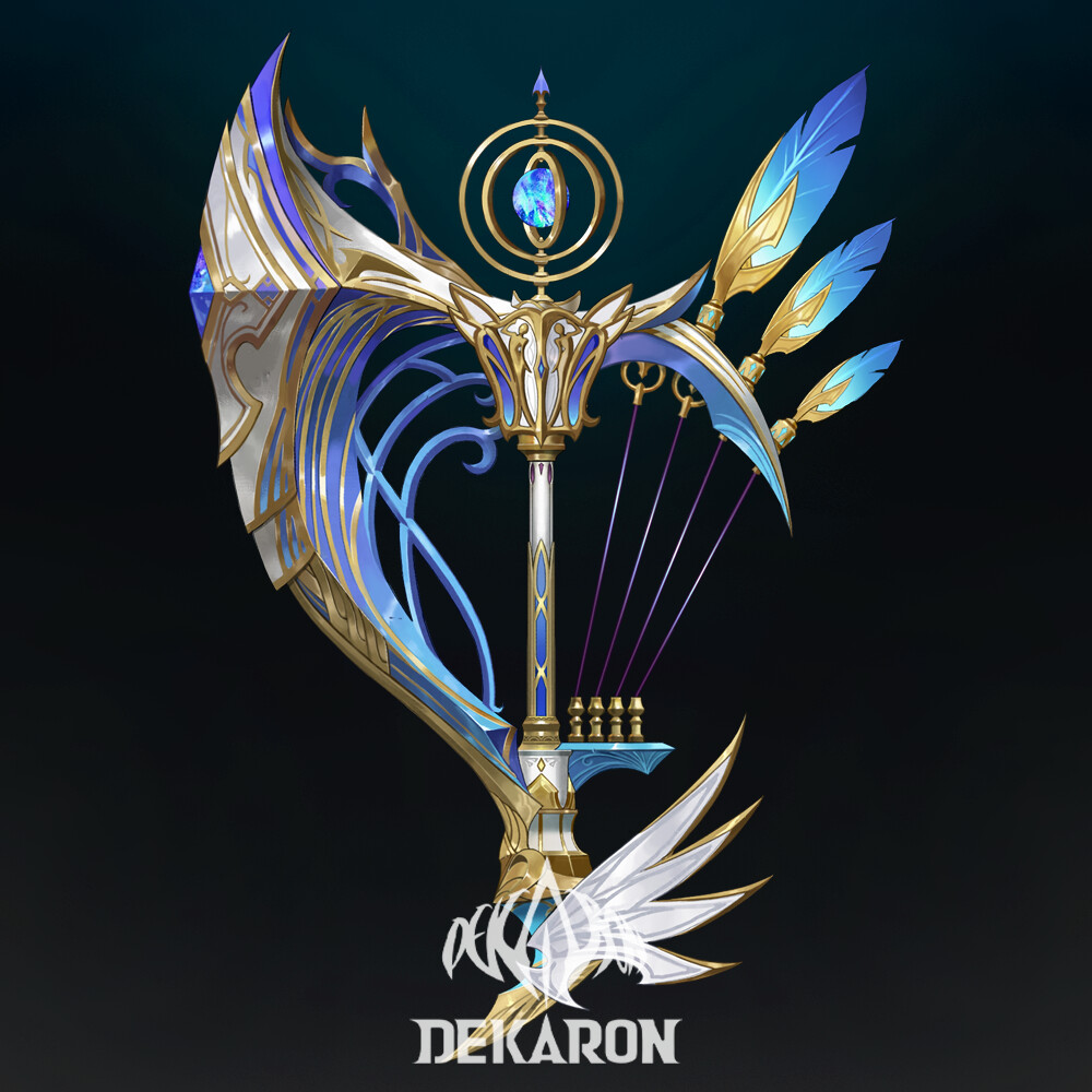 Blue Cheese - Dekaron Weapon Concept Art Design