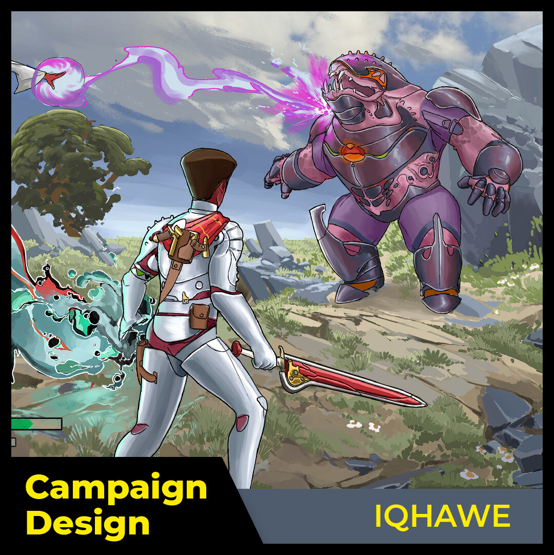 ArtStation - Campaign Design - Legend of the IQHAWE
