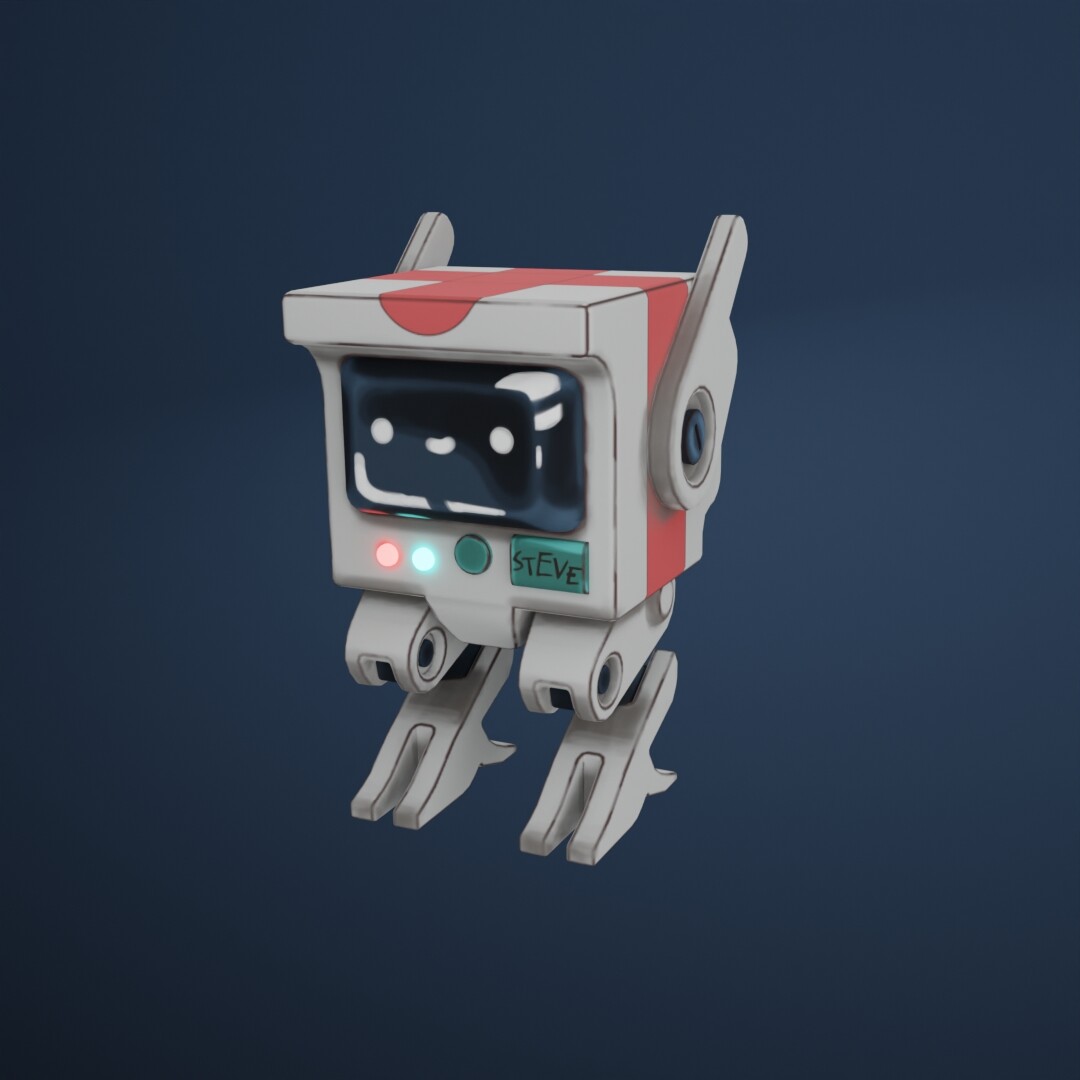 ArtStation - Steve the robot