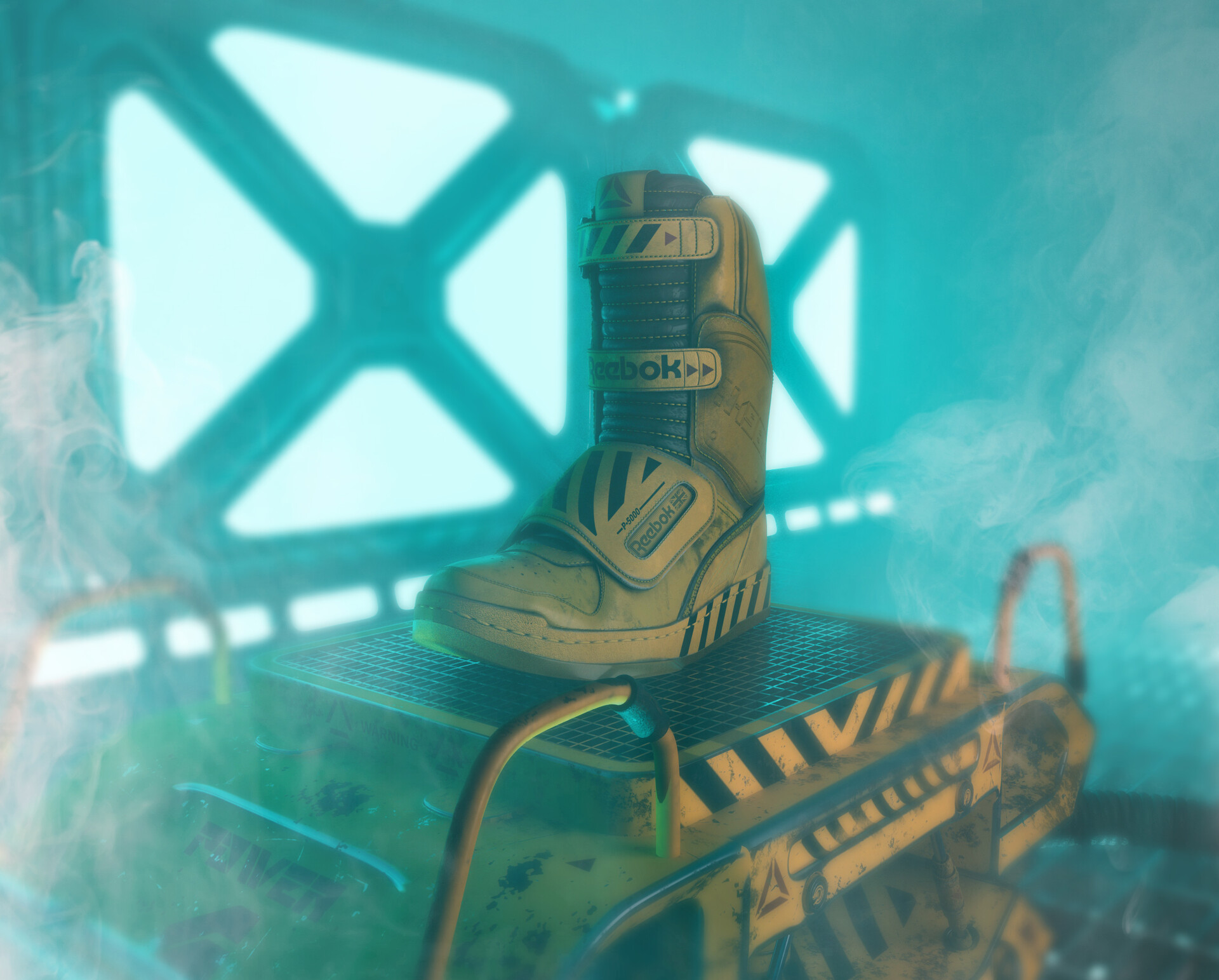 ArtStation - Reebok Alien Stomper Resurrection