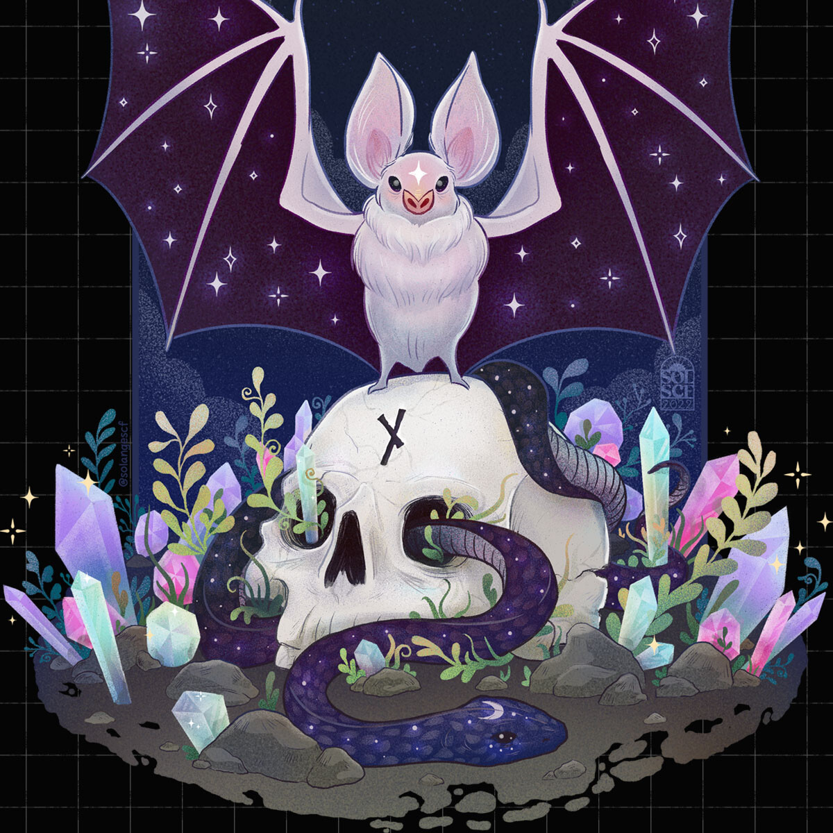 ArtStation - Spooky Animals - Night Spirits