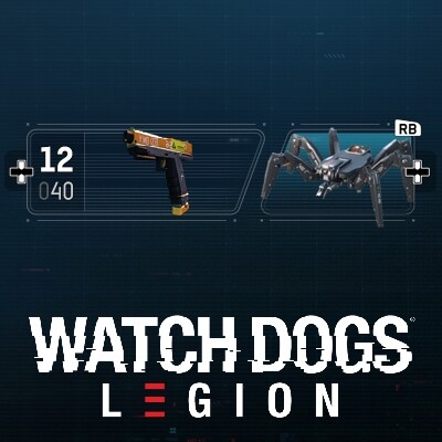 ArtStation - Watch Dogs Legion - Weapon and Gadget Widget