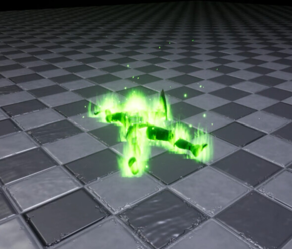 ArtStation - FelFire Death FX