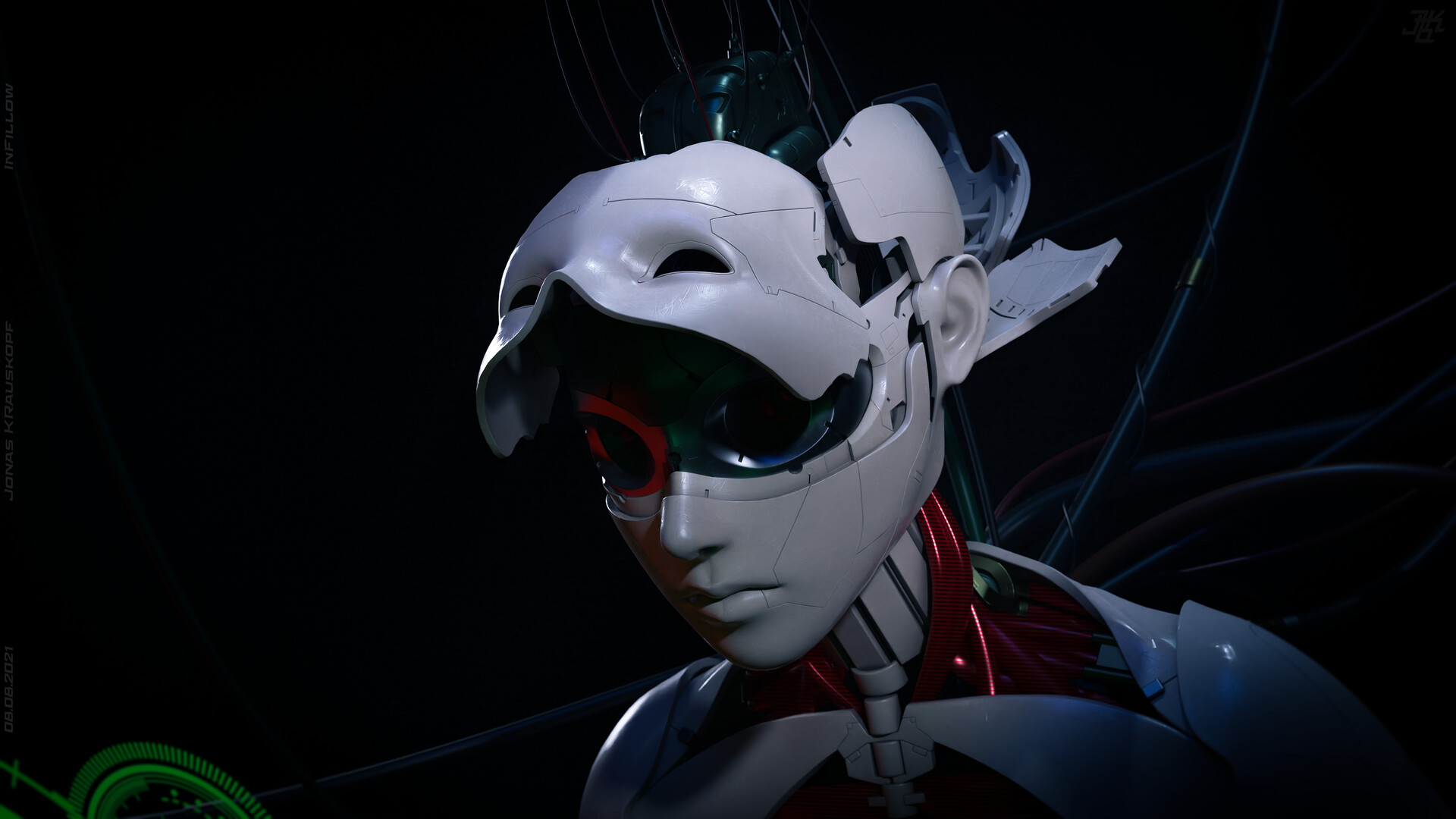 ArtStation - Ghost in The Shell 3D Build