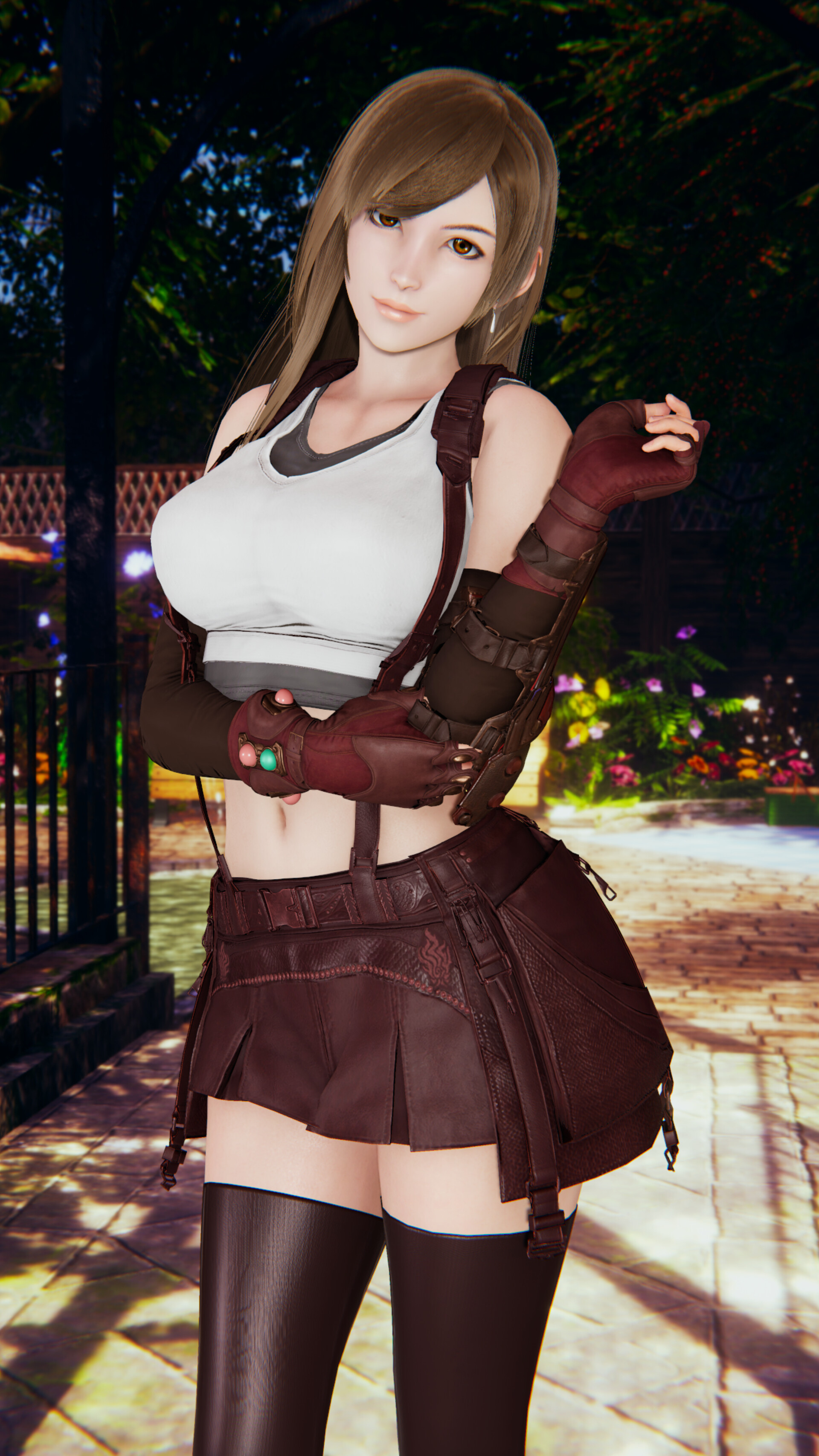 ArtStation - Tifa Lockhart - Final Fantasy Girl Character