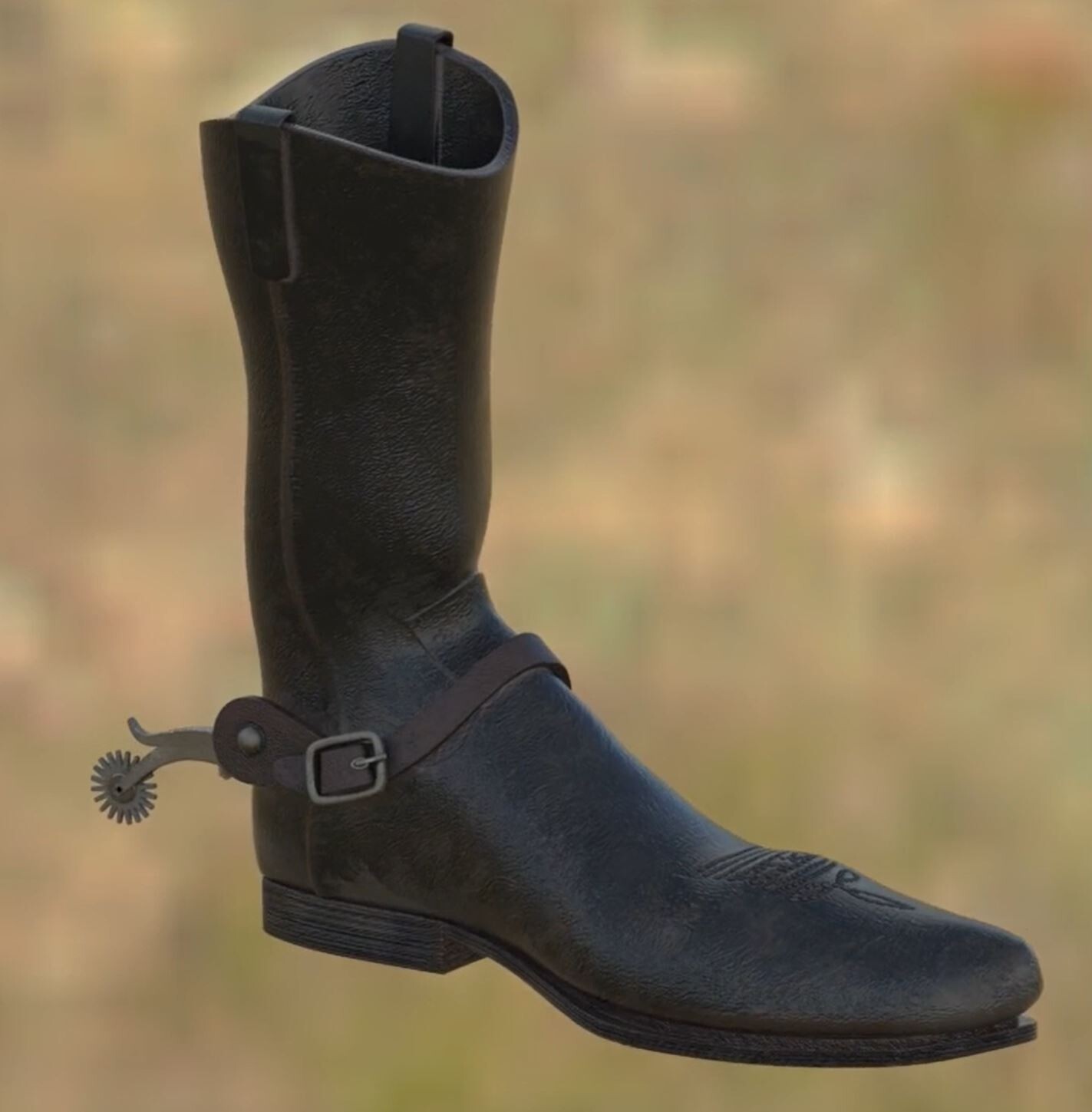 ArtStation - Cowboy Boots Model
