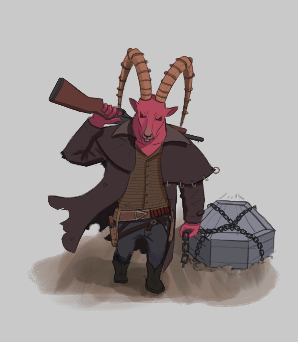 ArtStation - Ibex Cowboy