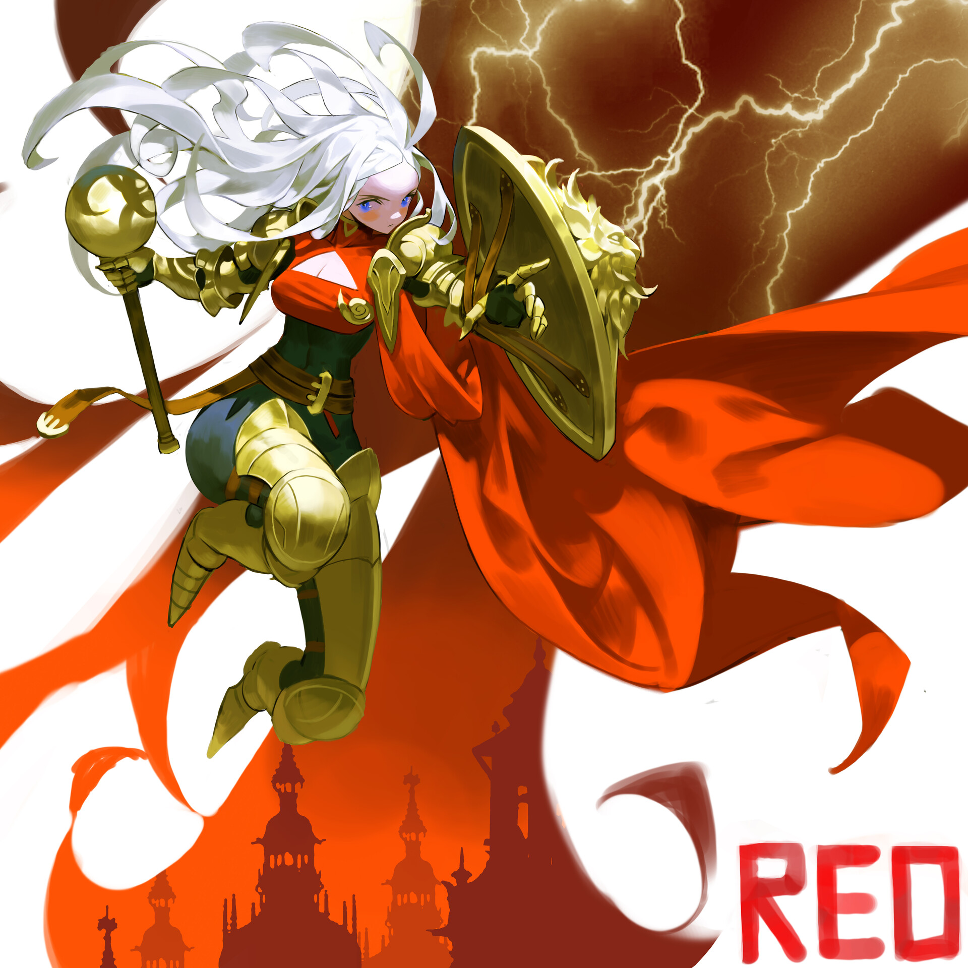 ArtStation - RED_LIGHTNING