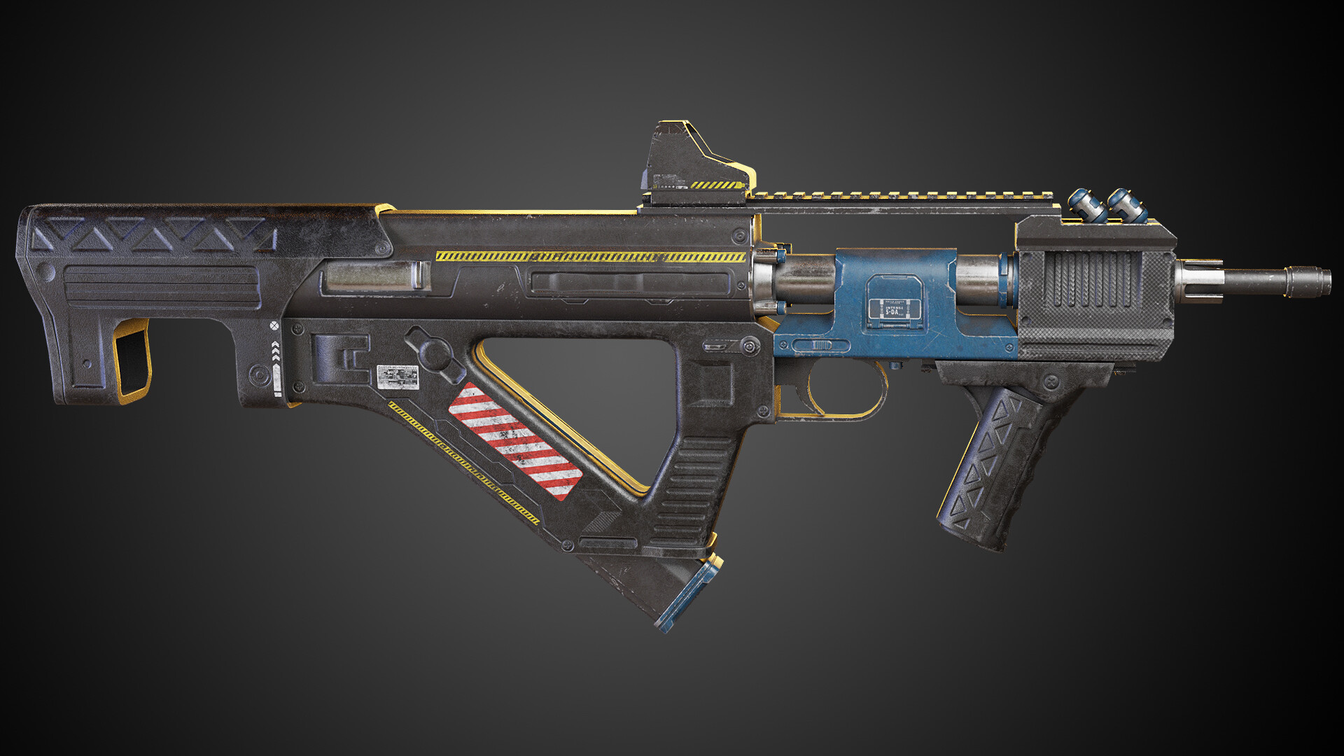 ArtStation - Sci-Fi rifle