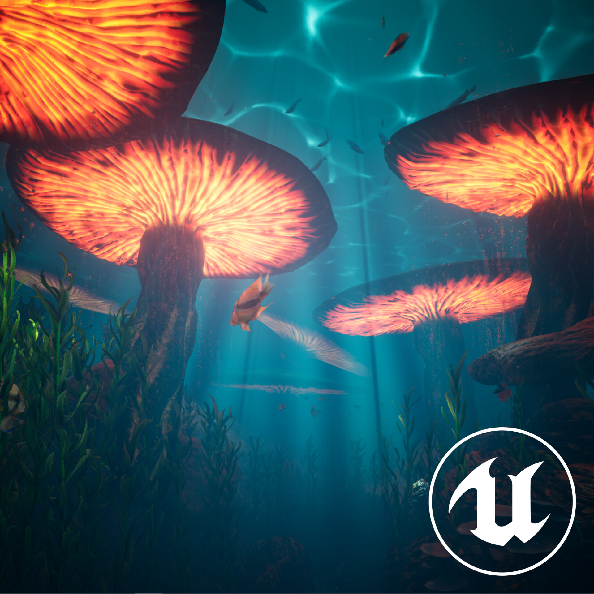 ArtStation - Underwater forest - UE5