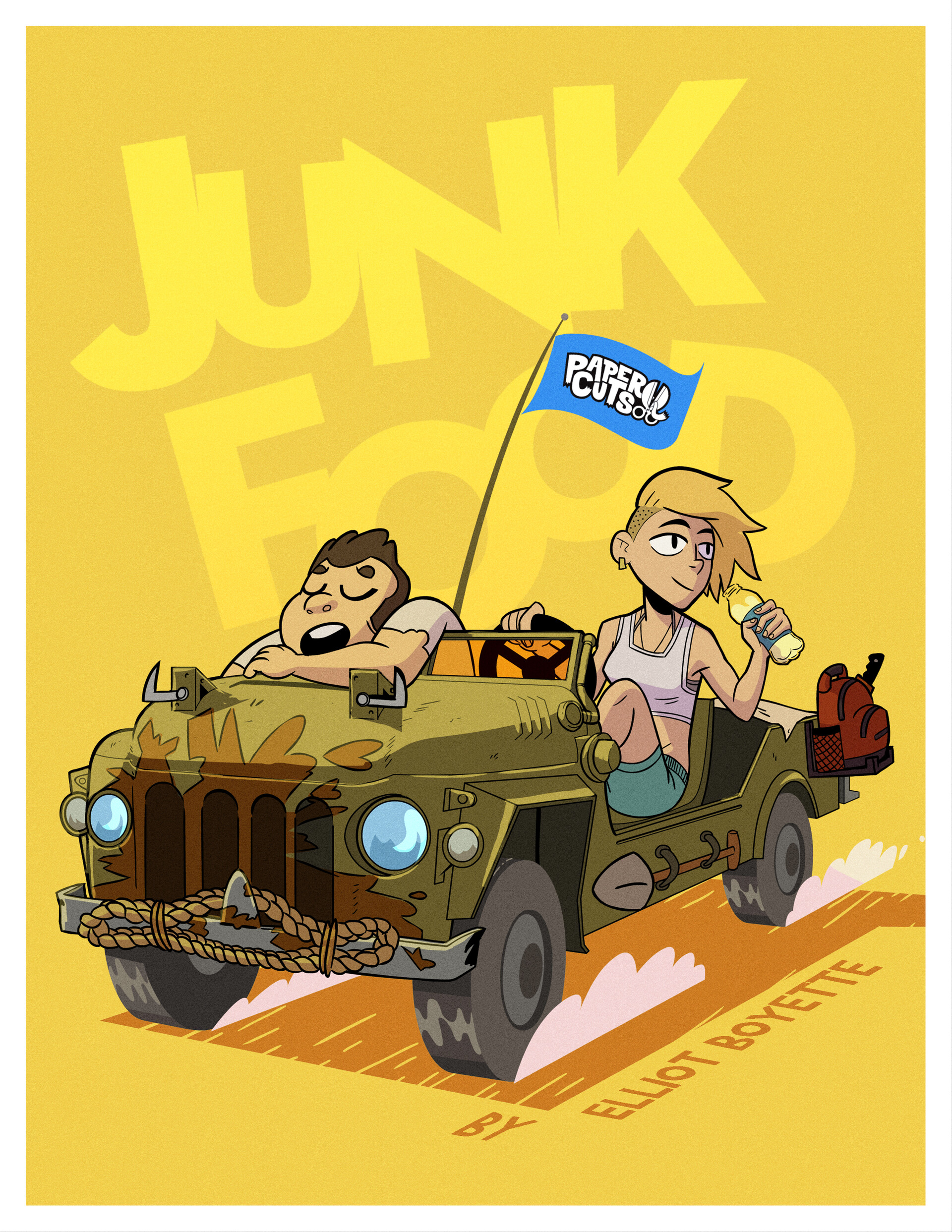 ArtStation - Paper Cuts Comic Anthology