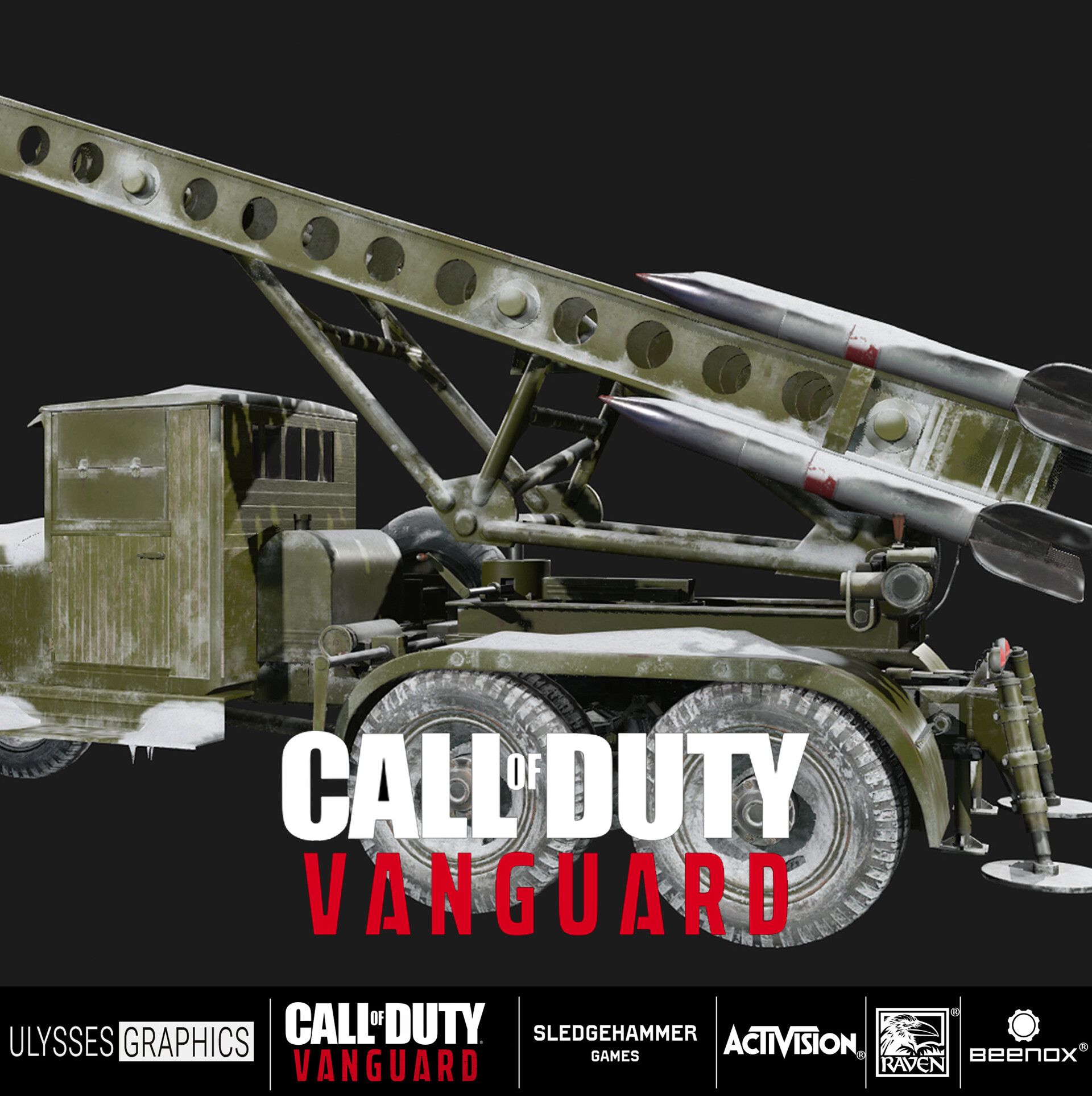 ArtStation - Call of Duty: Vanguard | Tracked multiple launch rocket ...
