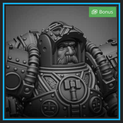 ArtStation - EXO ARMOURS [SPACE DWARFS]