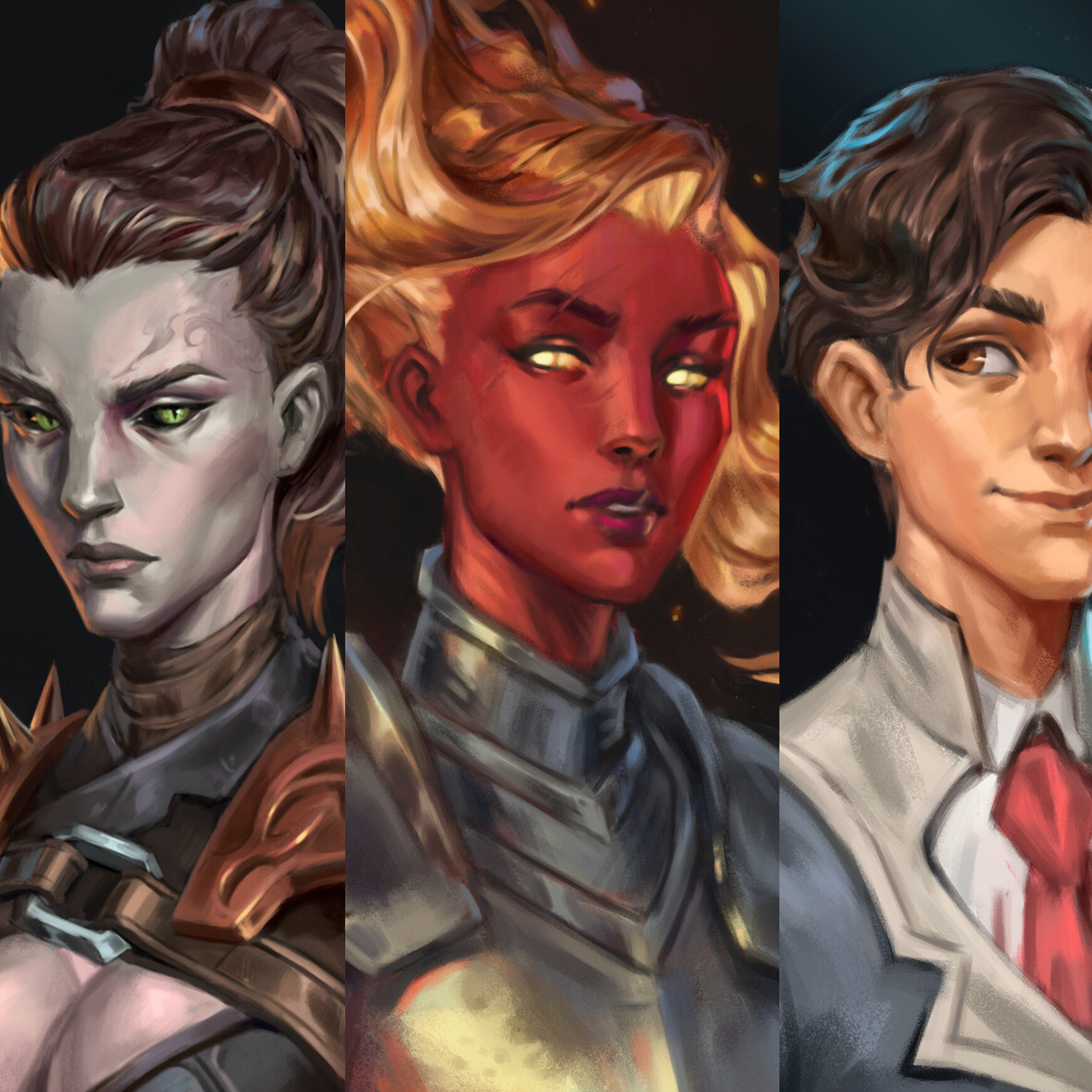 ArtStation - Portraits bundle