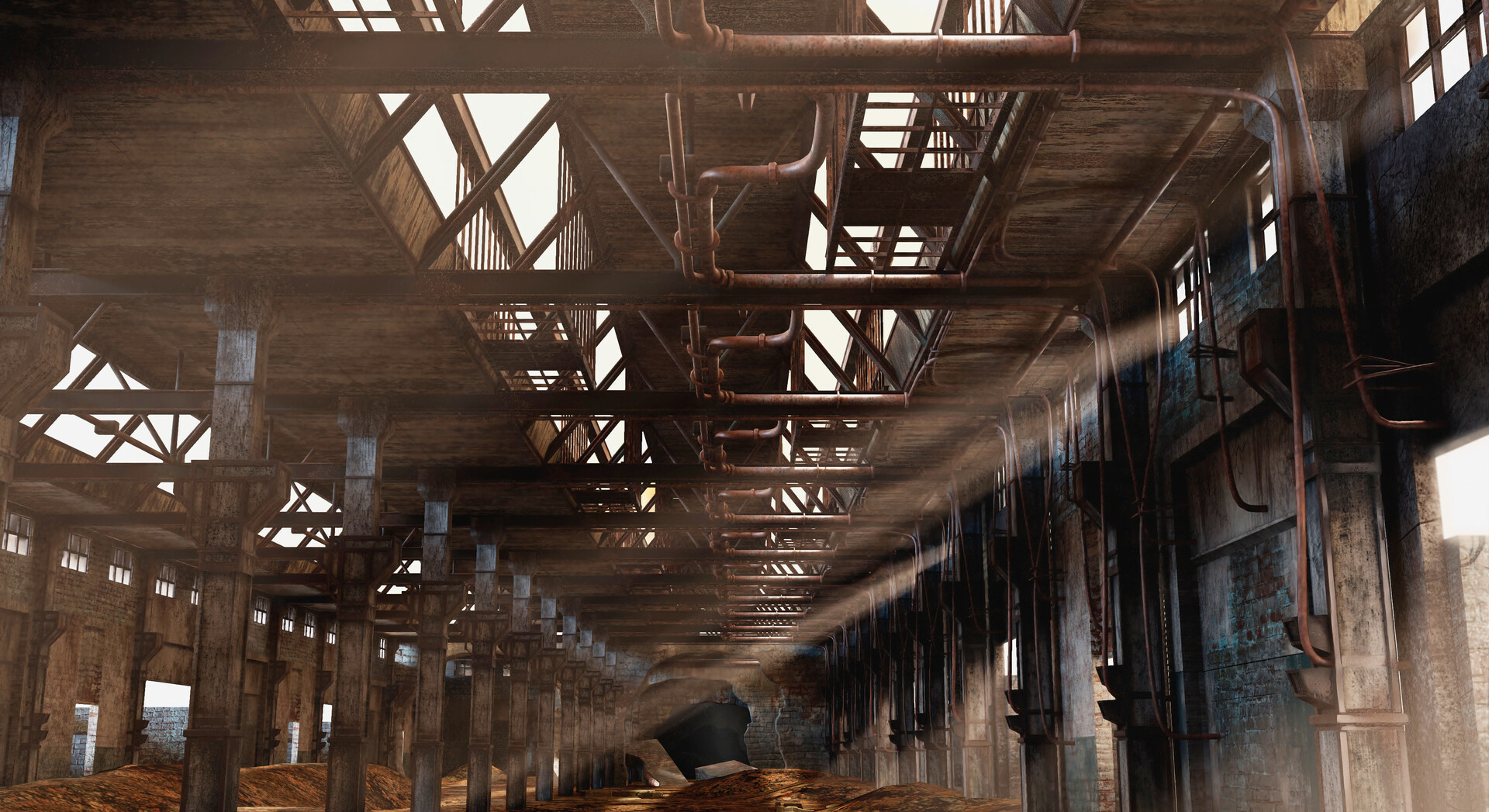 ArtStation - Abandoned Warehouse