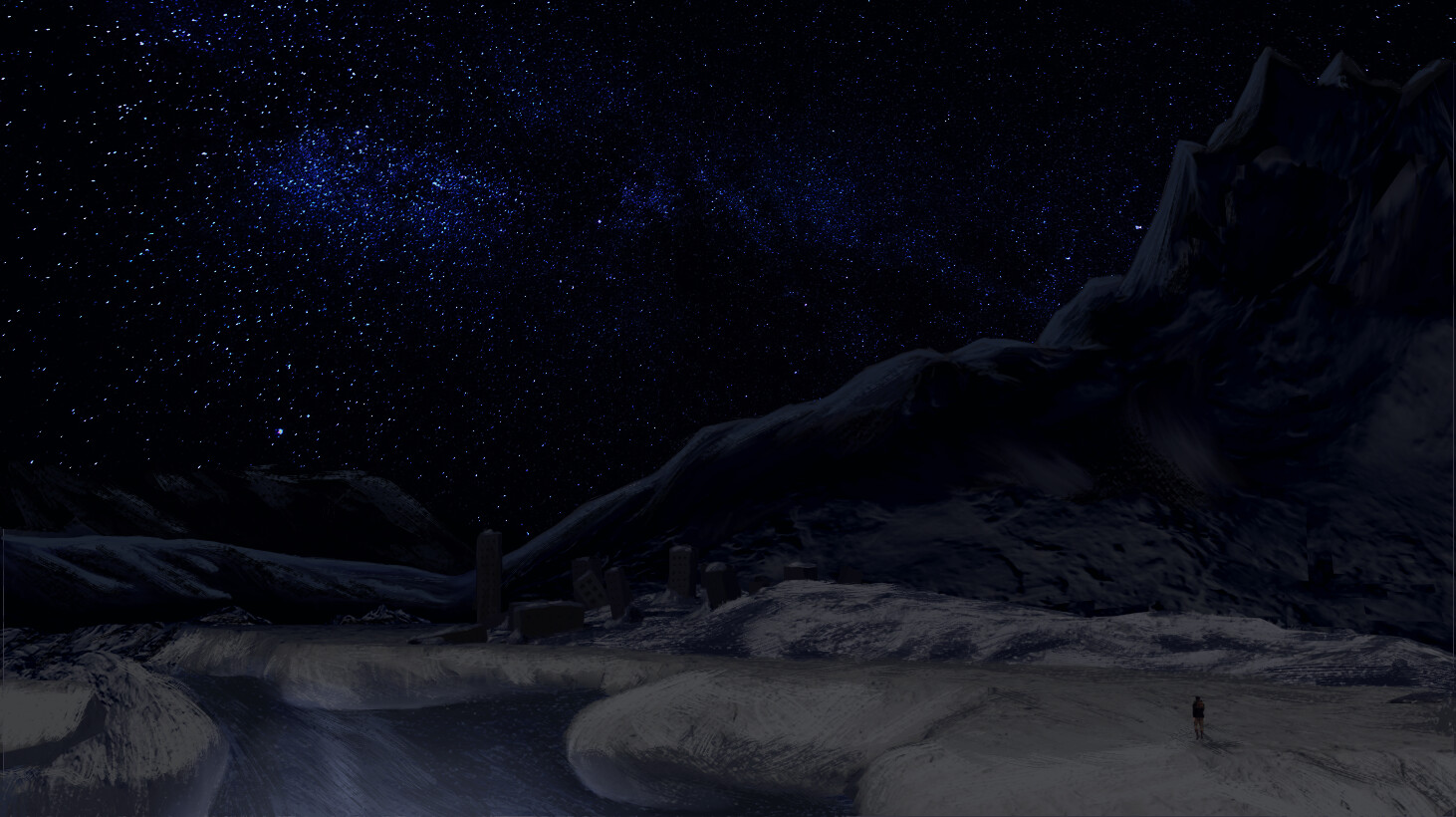 ArtStation - Desert/Ice Planet