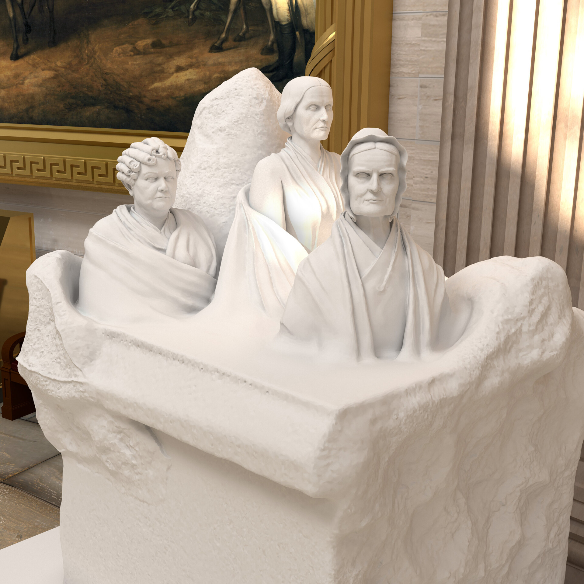 David Trujillo - Portrait Monument Sculpture