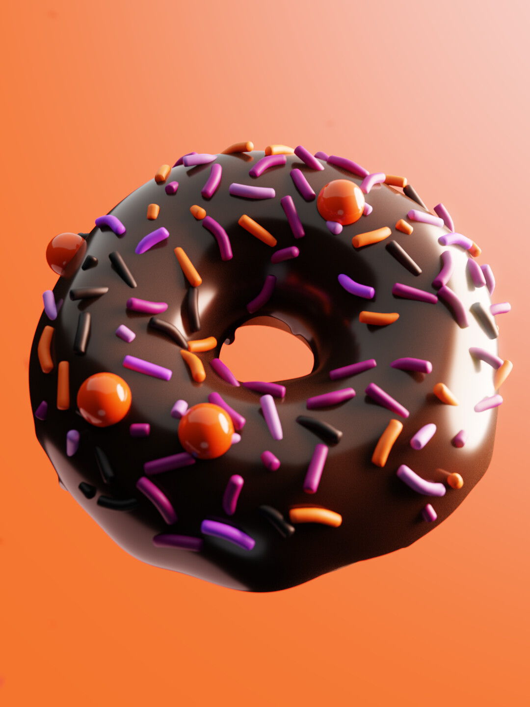 ArtStation - Learning Blender - Blender Guru Donut Breakdown + Render