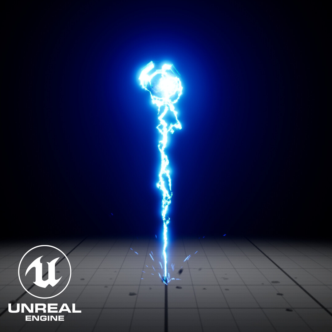 ArtStation - 1 Week 1 VFX - 06 - Lightning Trail