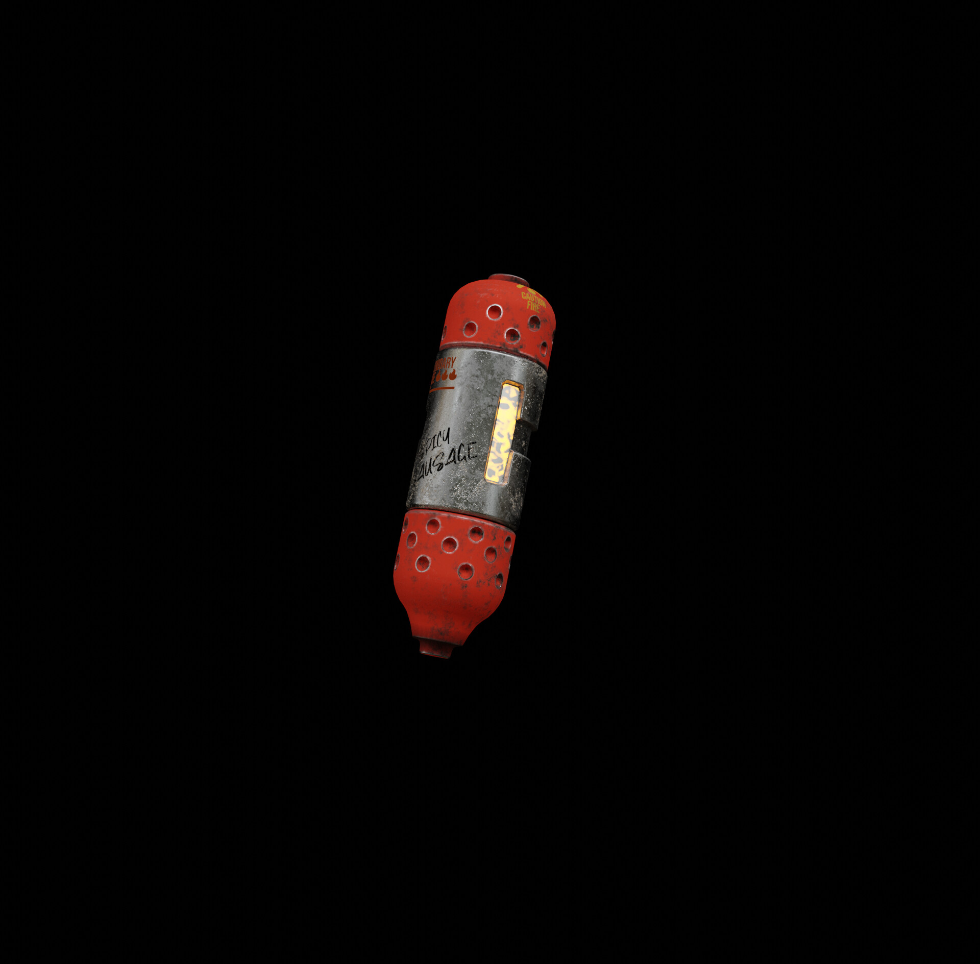ArtStation - Thermite Grenade