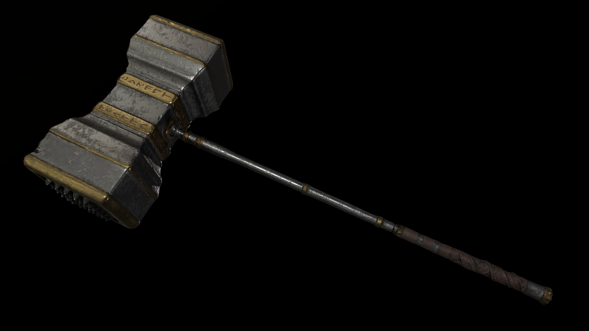 ArtStation - The Warhammer of the Great Dwarven King