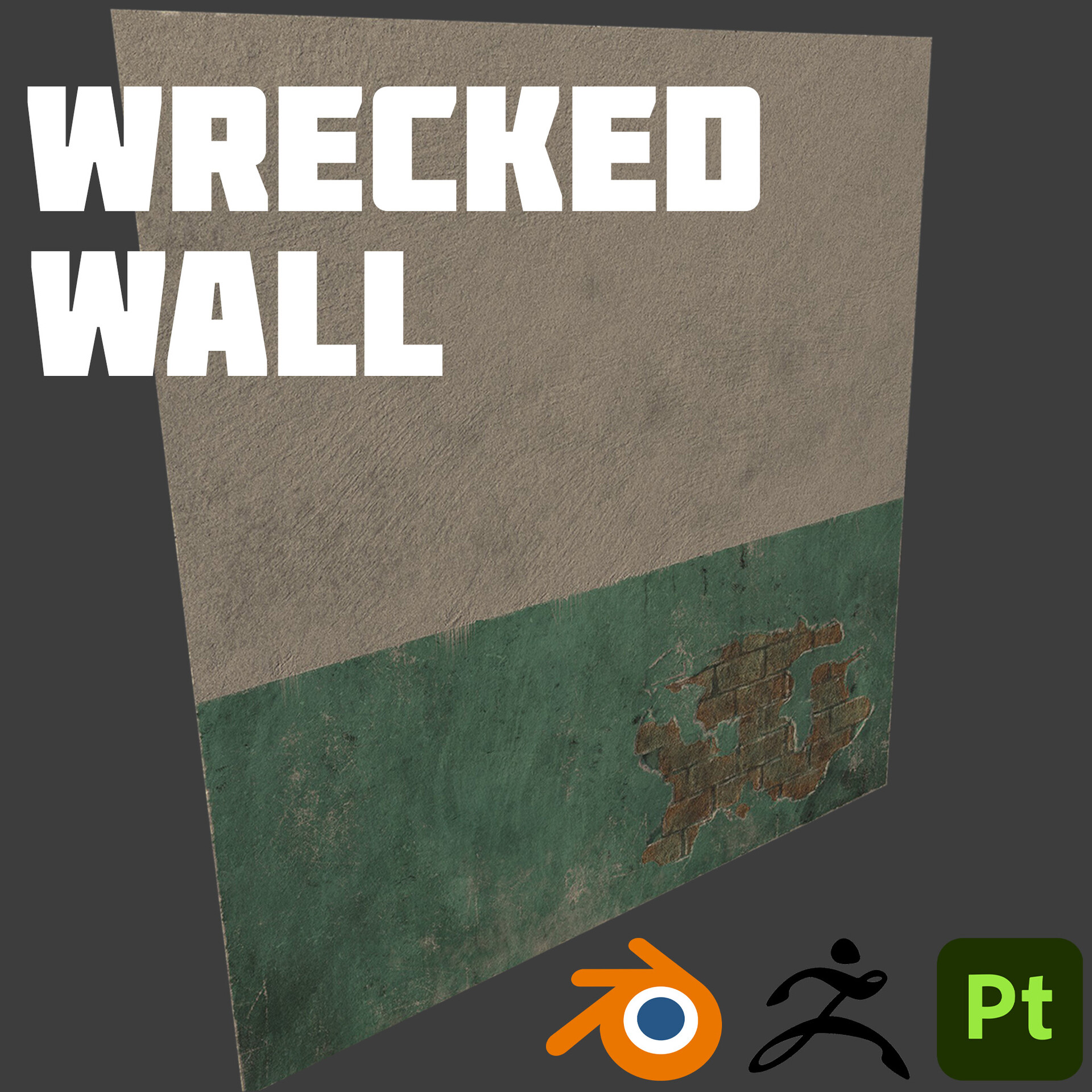 ArtStation - Wrecked Wall