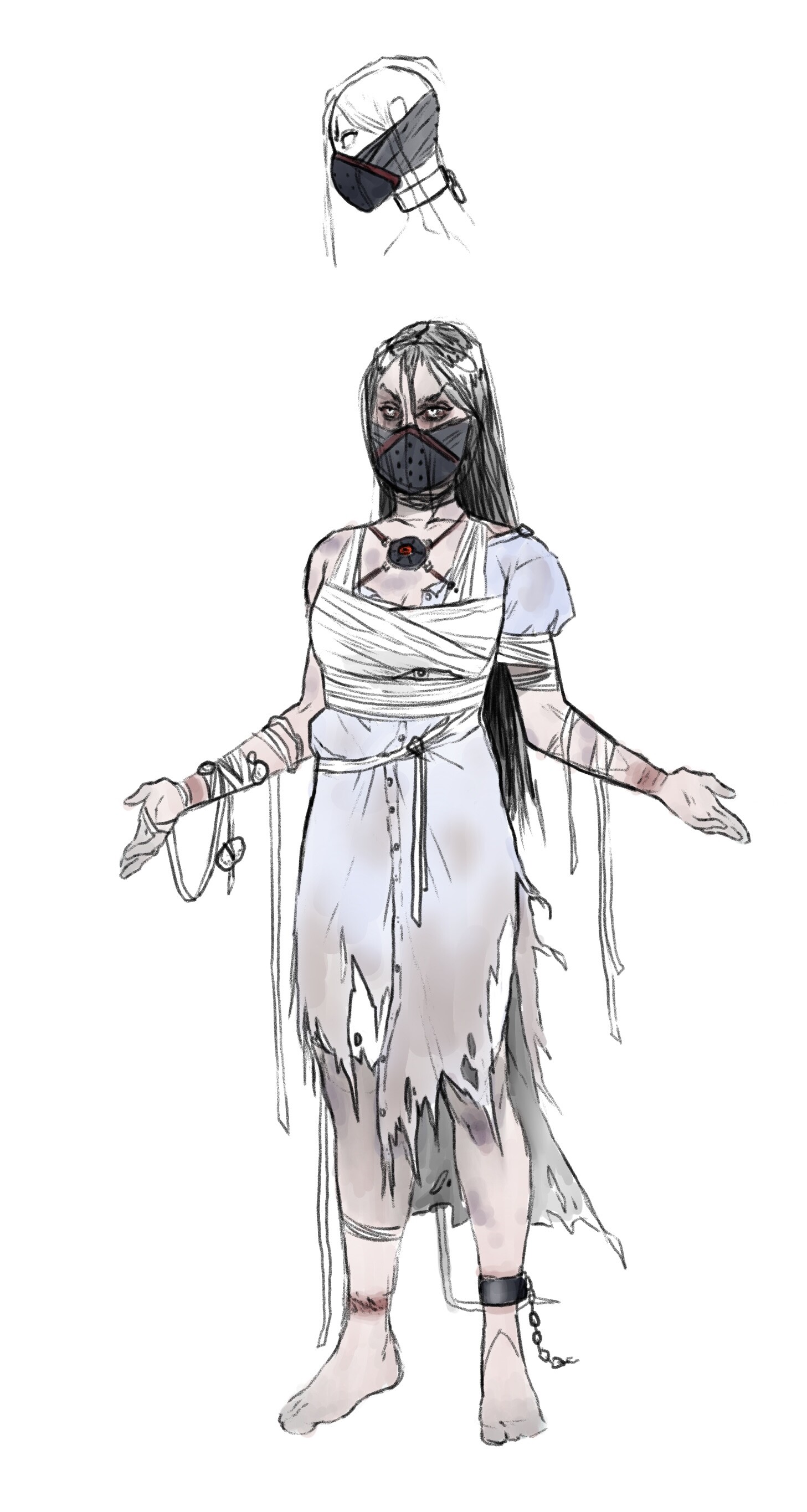 ArtStation - ‘The Banshee’ Dead by Daylight Killer concept