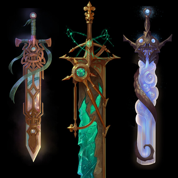 ArtStation - Swordtember round 2