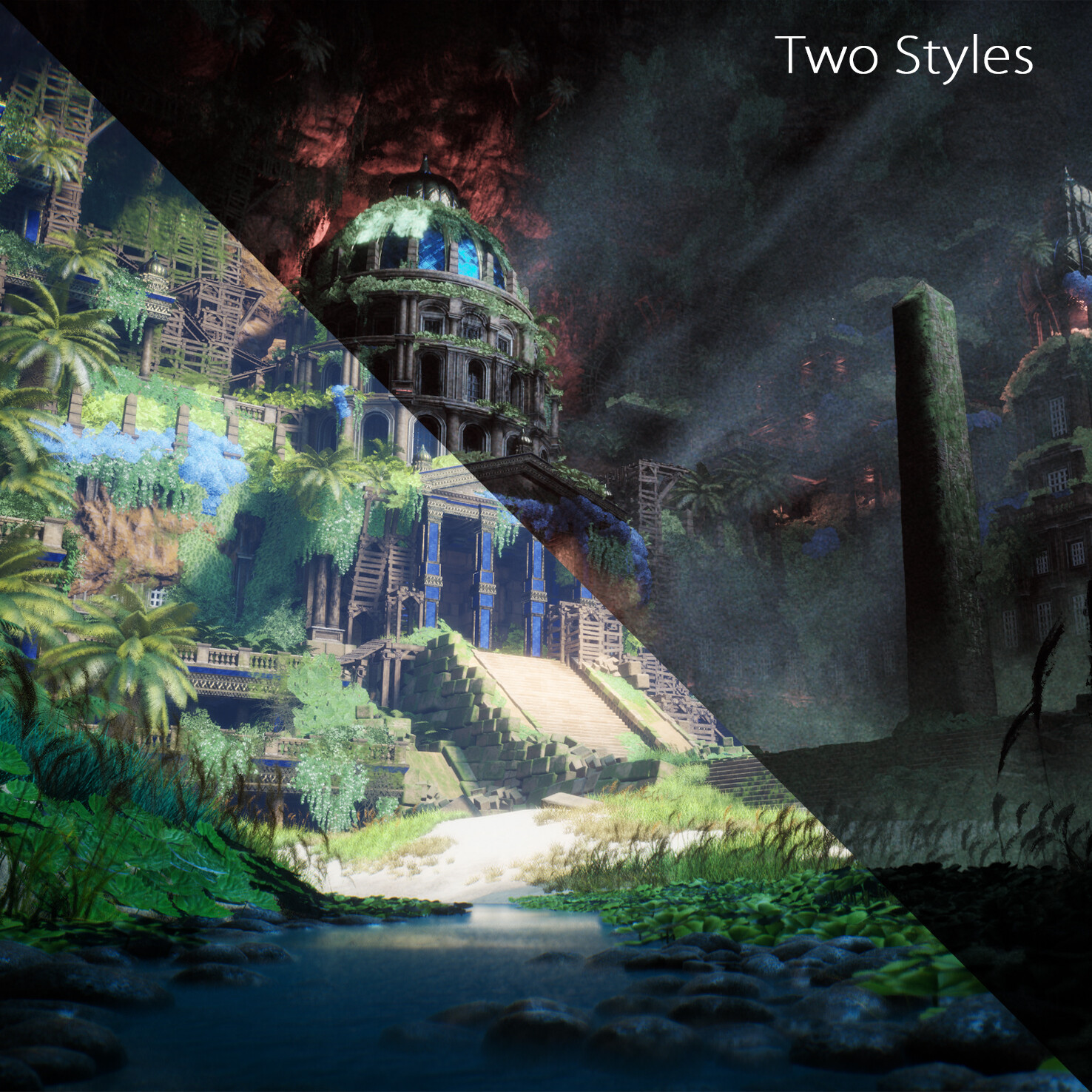 ArtStation - Lost Paradise: Relight