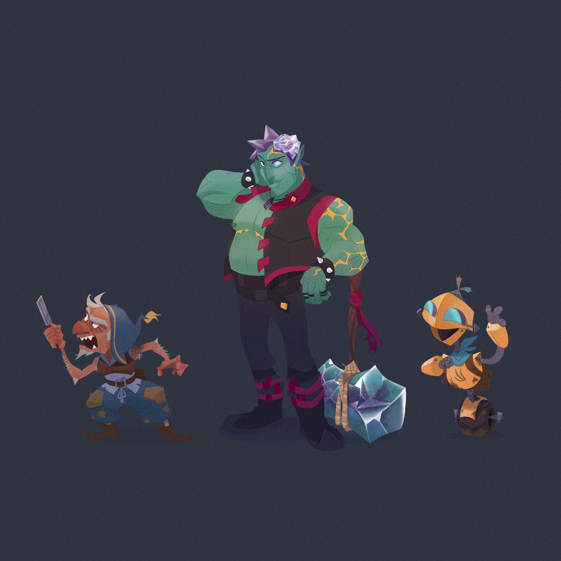 ArtStation - Critical Role Campaign 3 Character Line-up