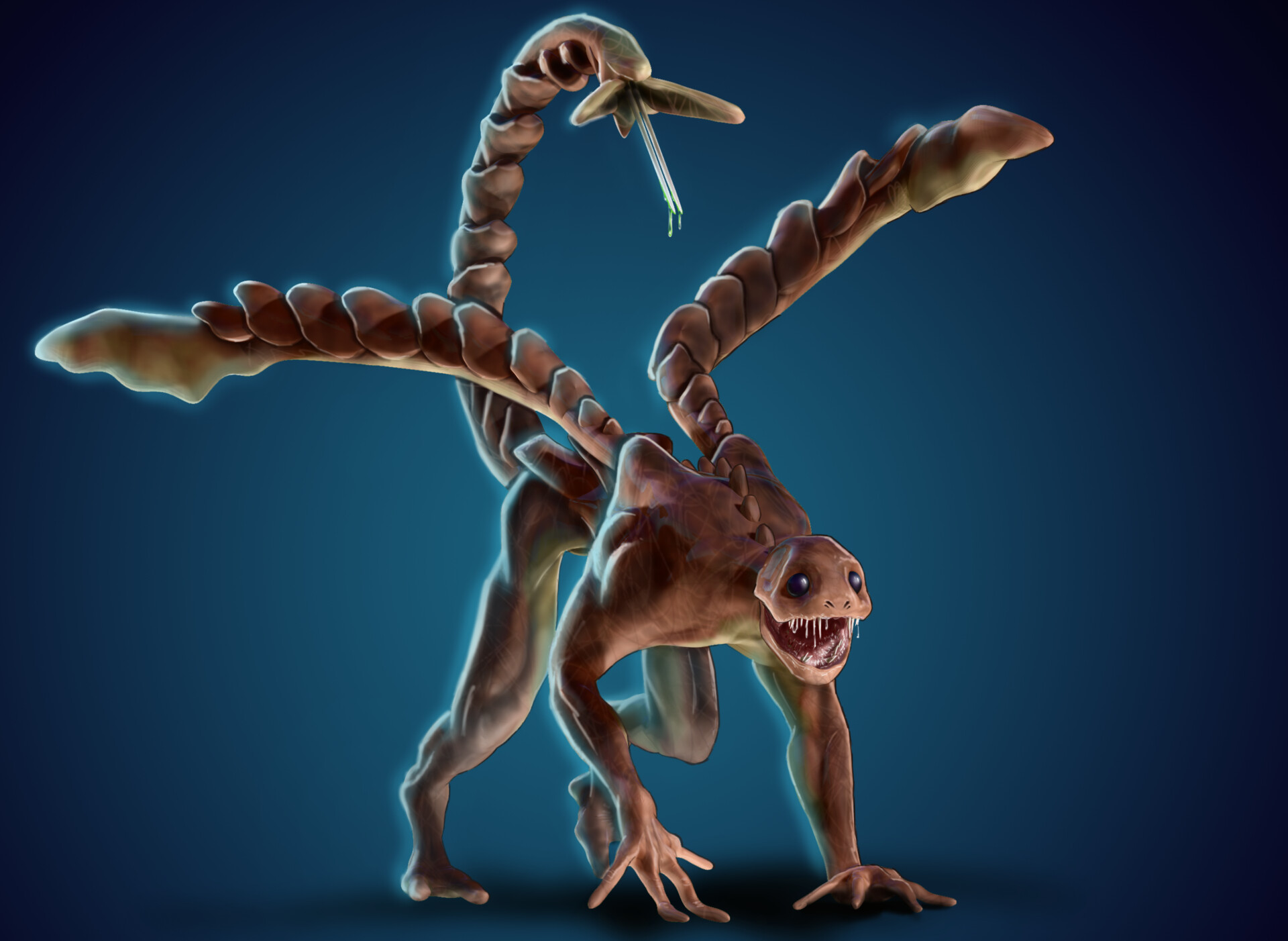 ArtStation - Alien creature